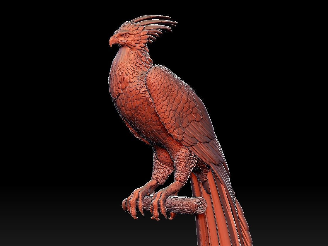 phoenix 3D model 3D printable | CGTrader