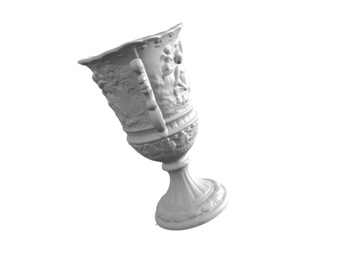 Decorated vase - trophy 3D model 3D printable | CGTrader