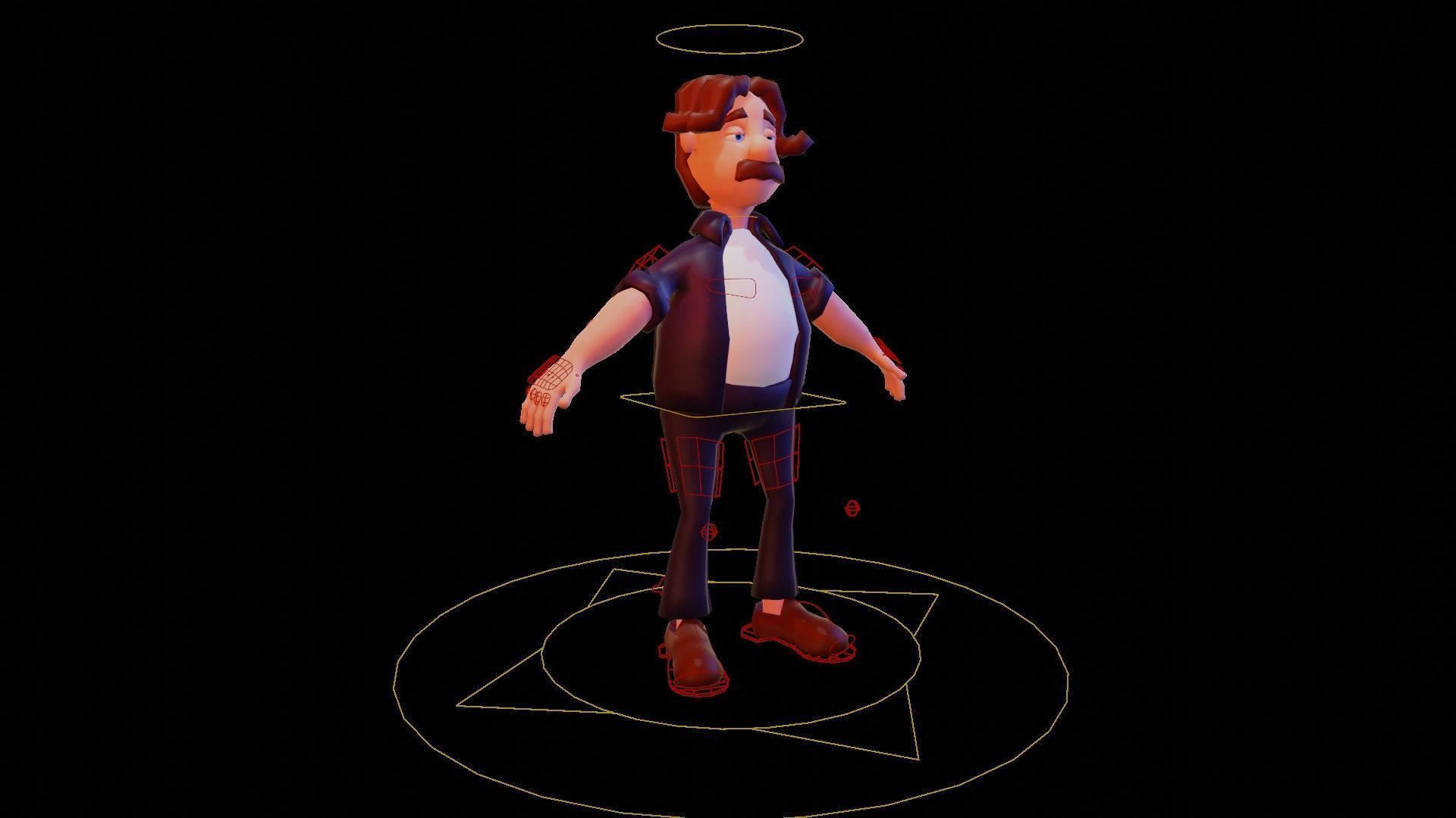 3D model Man - Low Poly Character VR / AR / low-poly | CGTrader