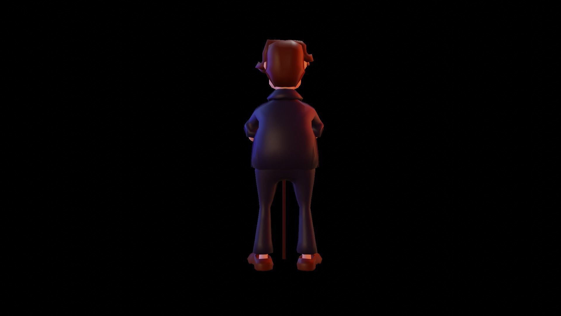 3D model Man - Low Poly Character VR / AR / low-poly | CGTrader