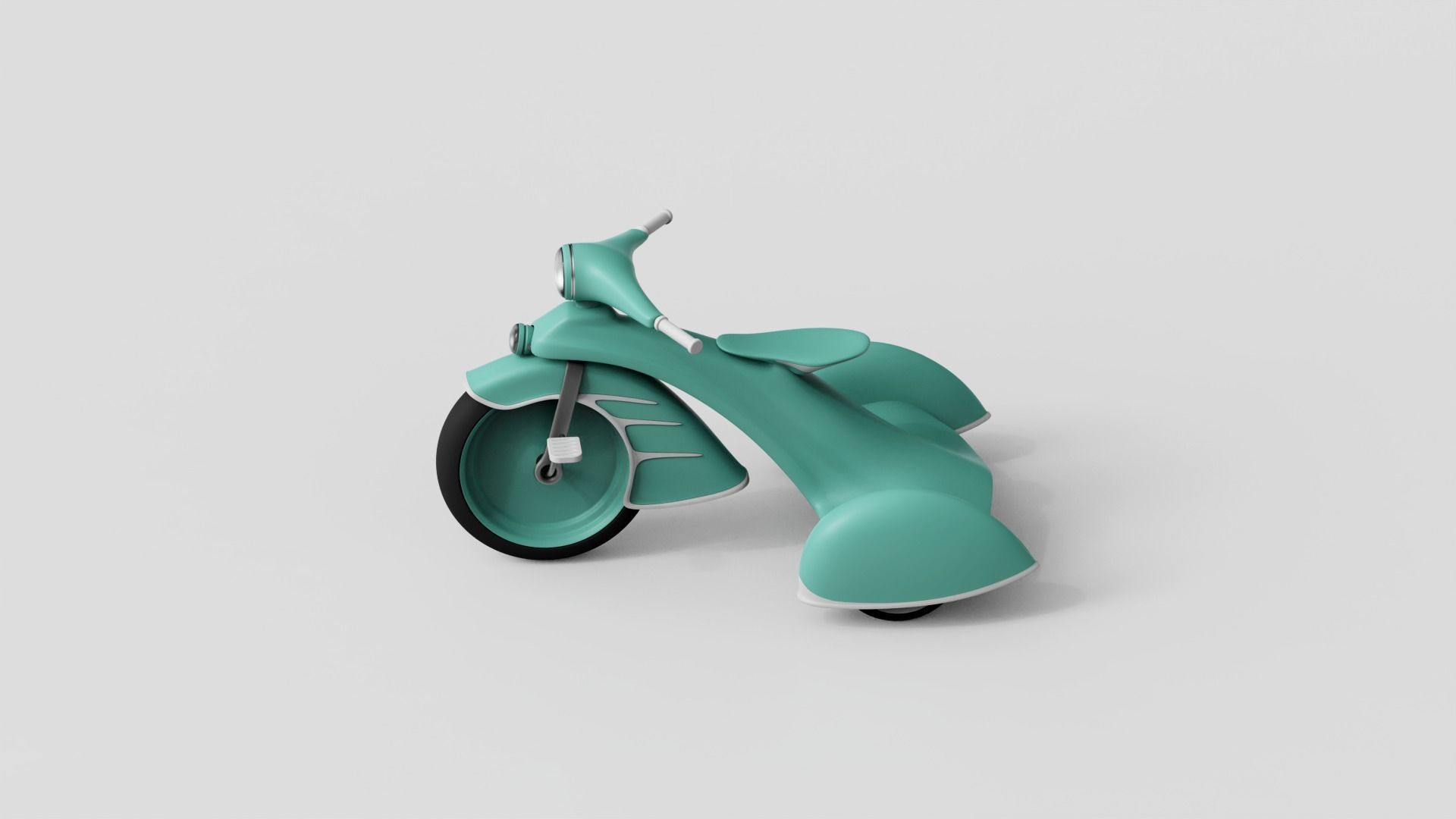 High Poly Tricycle Model 3D model | CGTrader