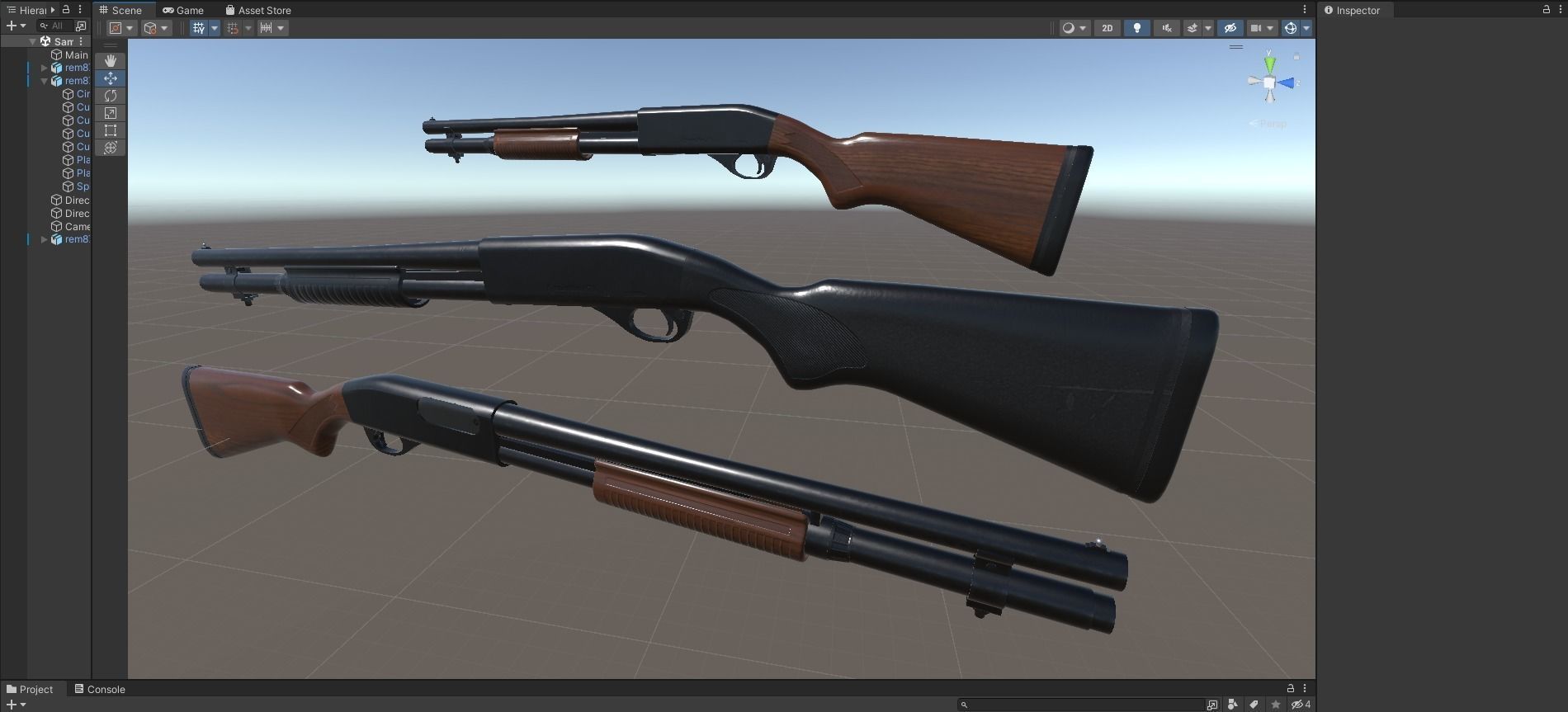 3D model Remington M870 Shotgun VR / AR / low-poly | CGTrader