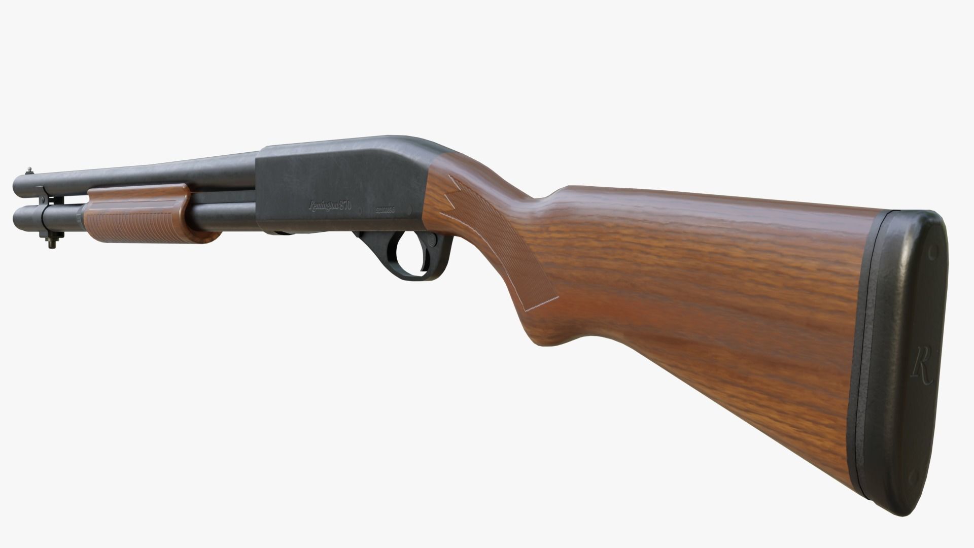3D model Remington M870 Shotgun VR / AR / low-poly | CGTrader