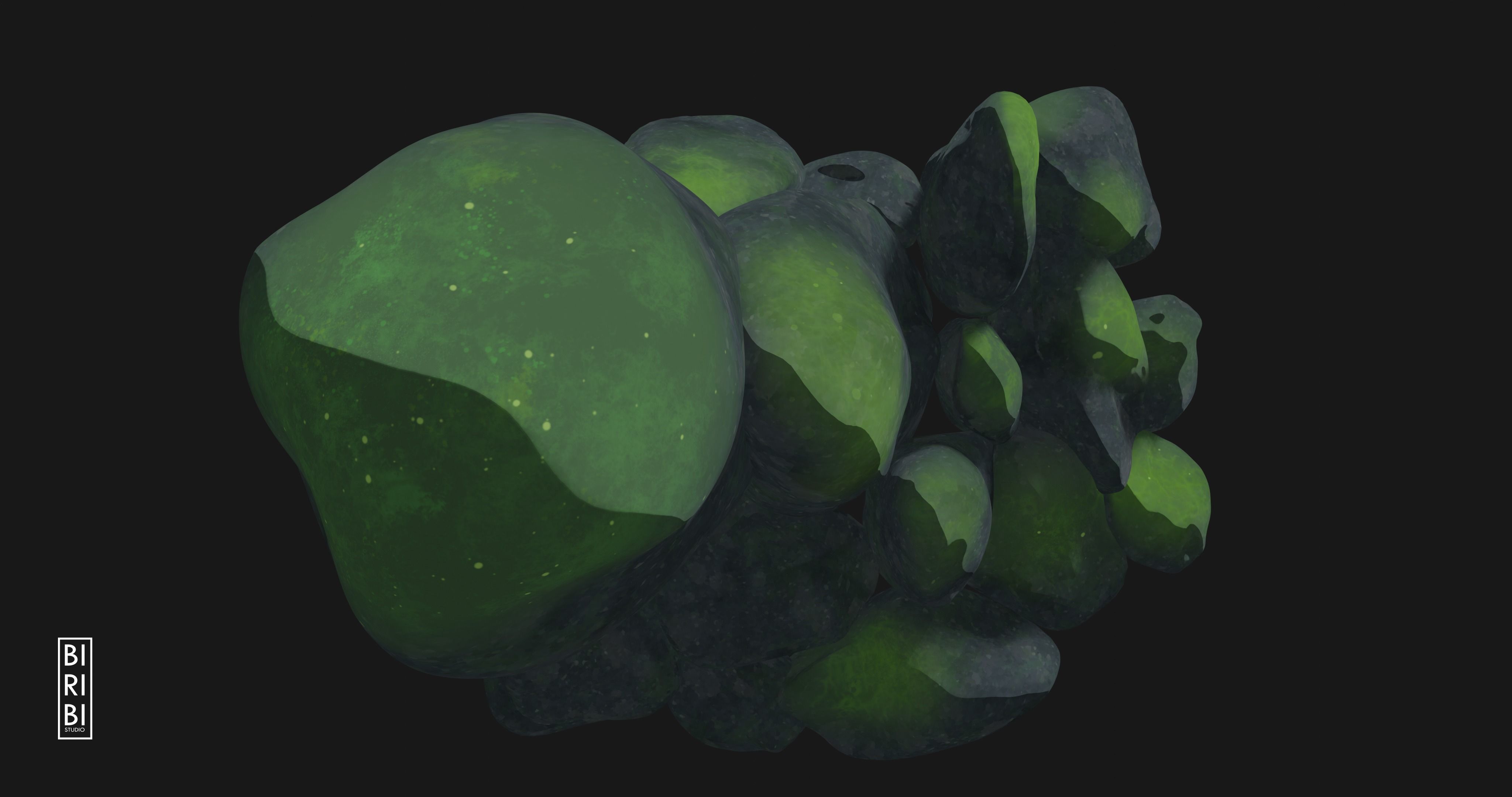 Florest Rock Anime Textures 3D model | CGTrader