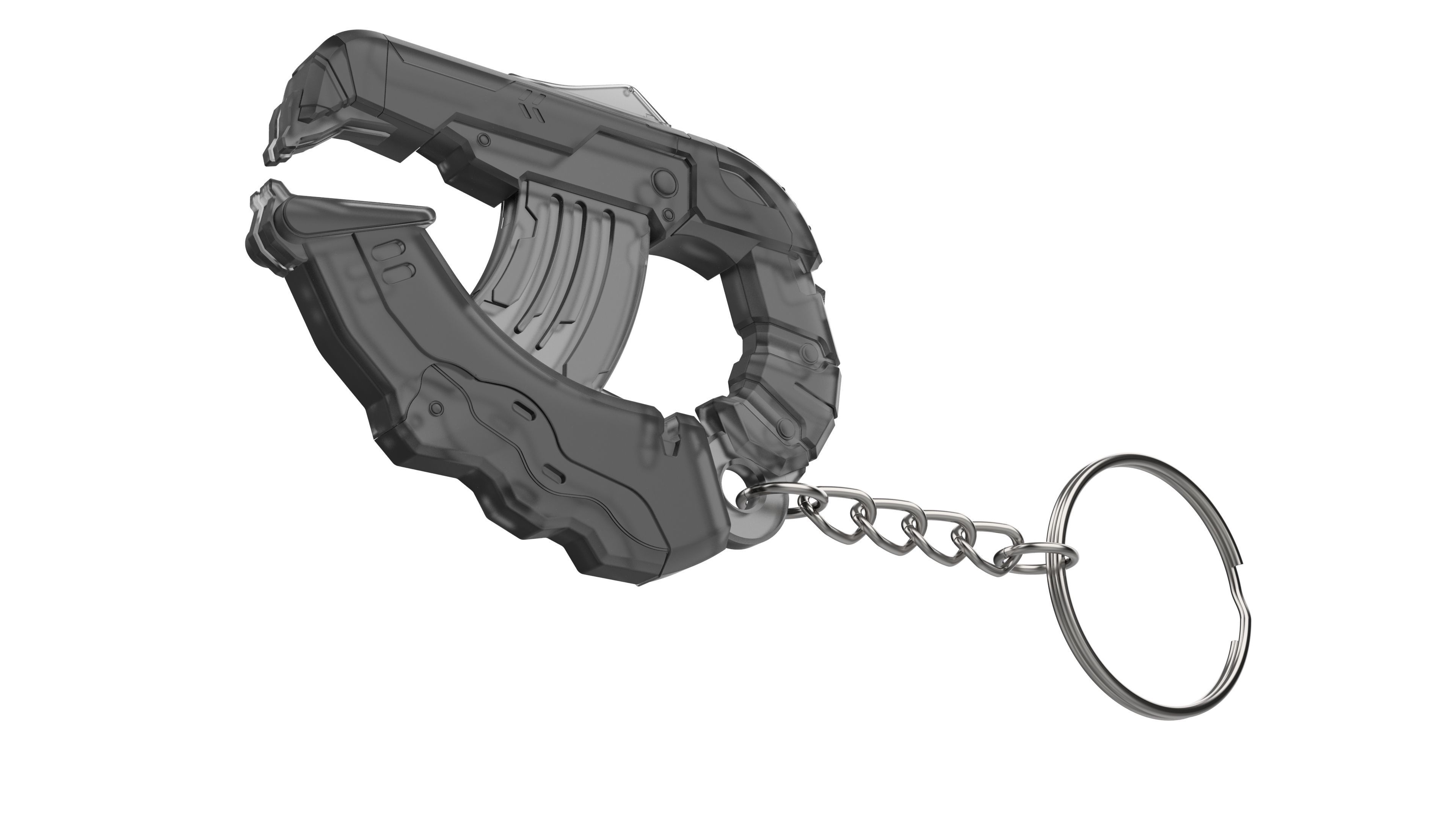Keychain - H2A Plasma Cannon - Halo - Printable model - STL 3D model 3D ...