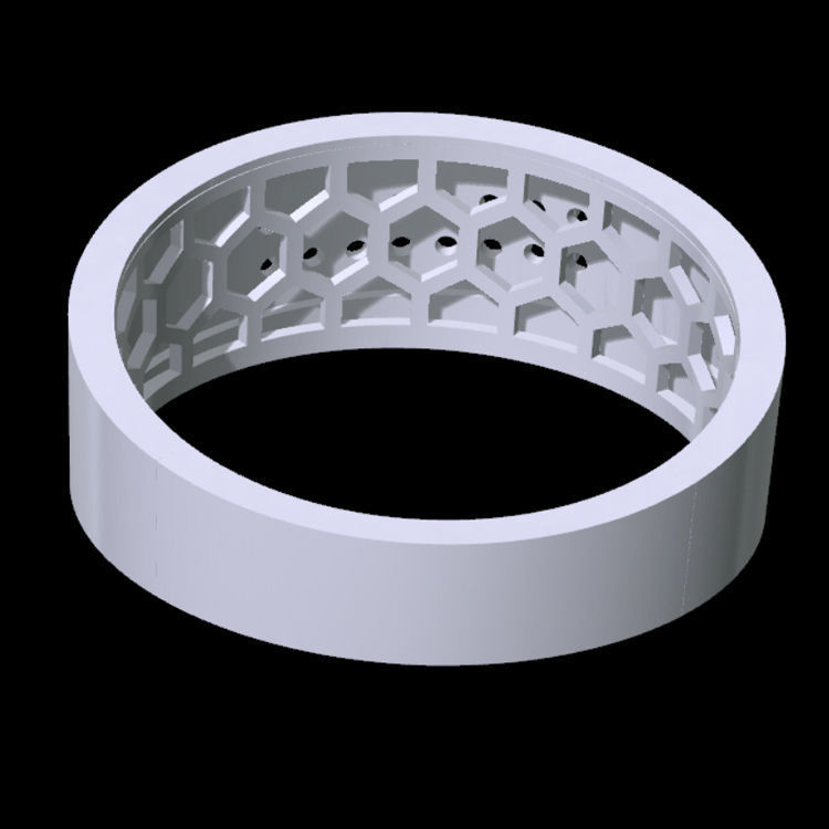 Simple Wedding Ring Set free 3D model 3D printable | CGTrader
