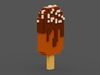 3D model Voxel Chocolate Ice Cream VR / AR / low-poly | CGTrader