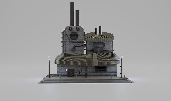 Small Asian Style Building free VR / AR / low-poly 3D model | CGTrader