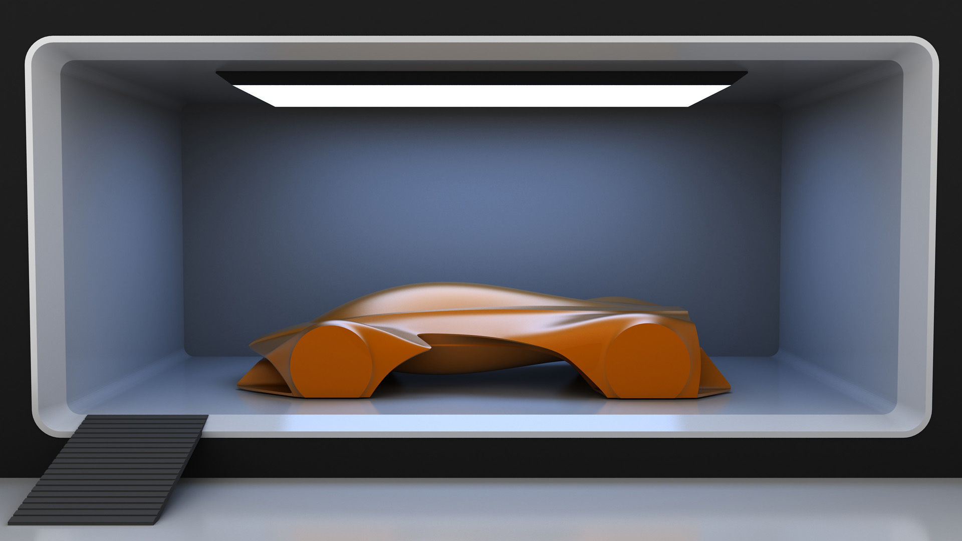 Hypercar Model 1 - basic 3D model animated | CGTrader