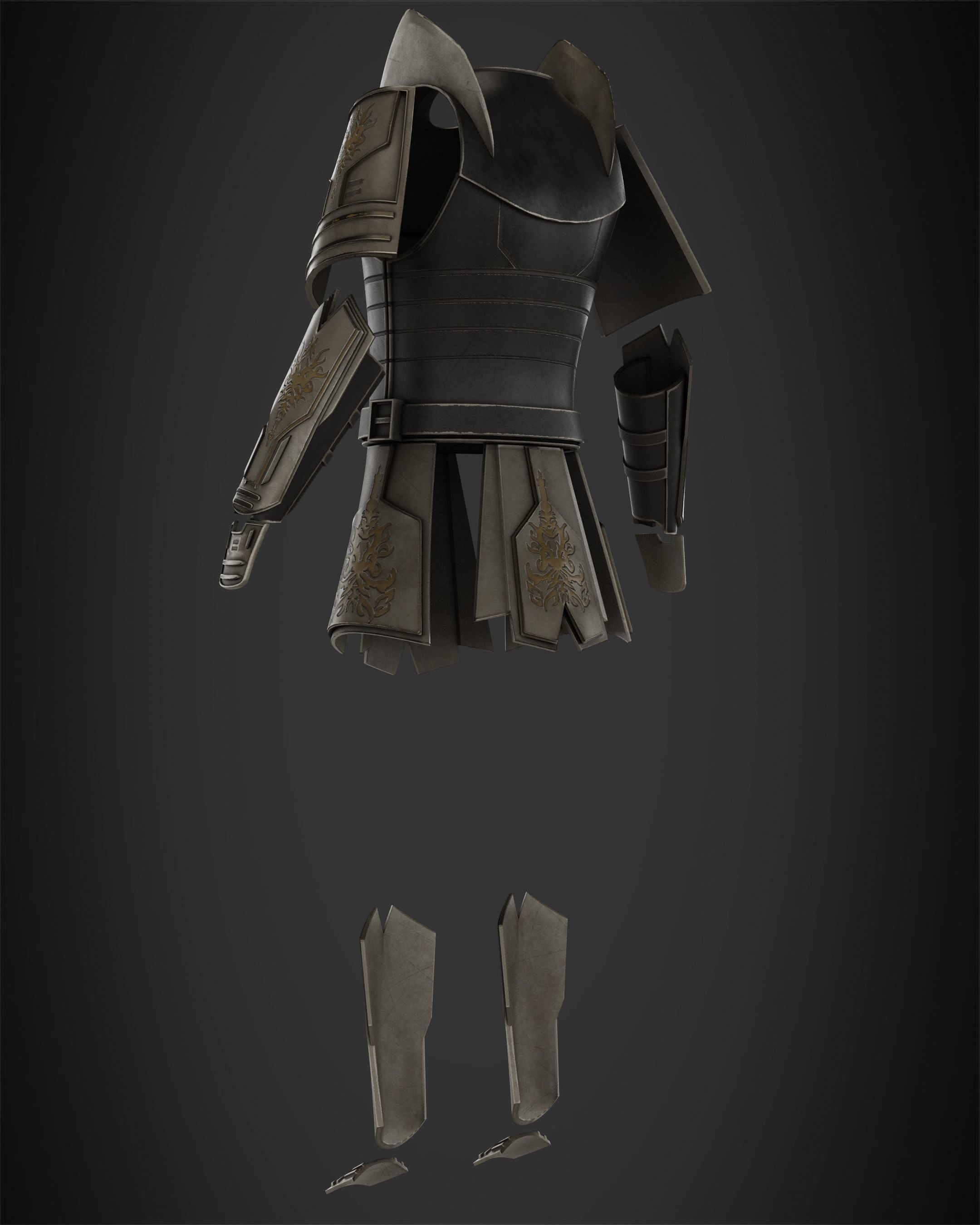 Star Wars Darth Bane Armor for Cosplay 3D model 3D printable | CGTrader