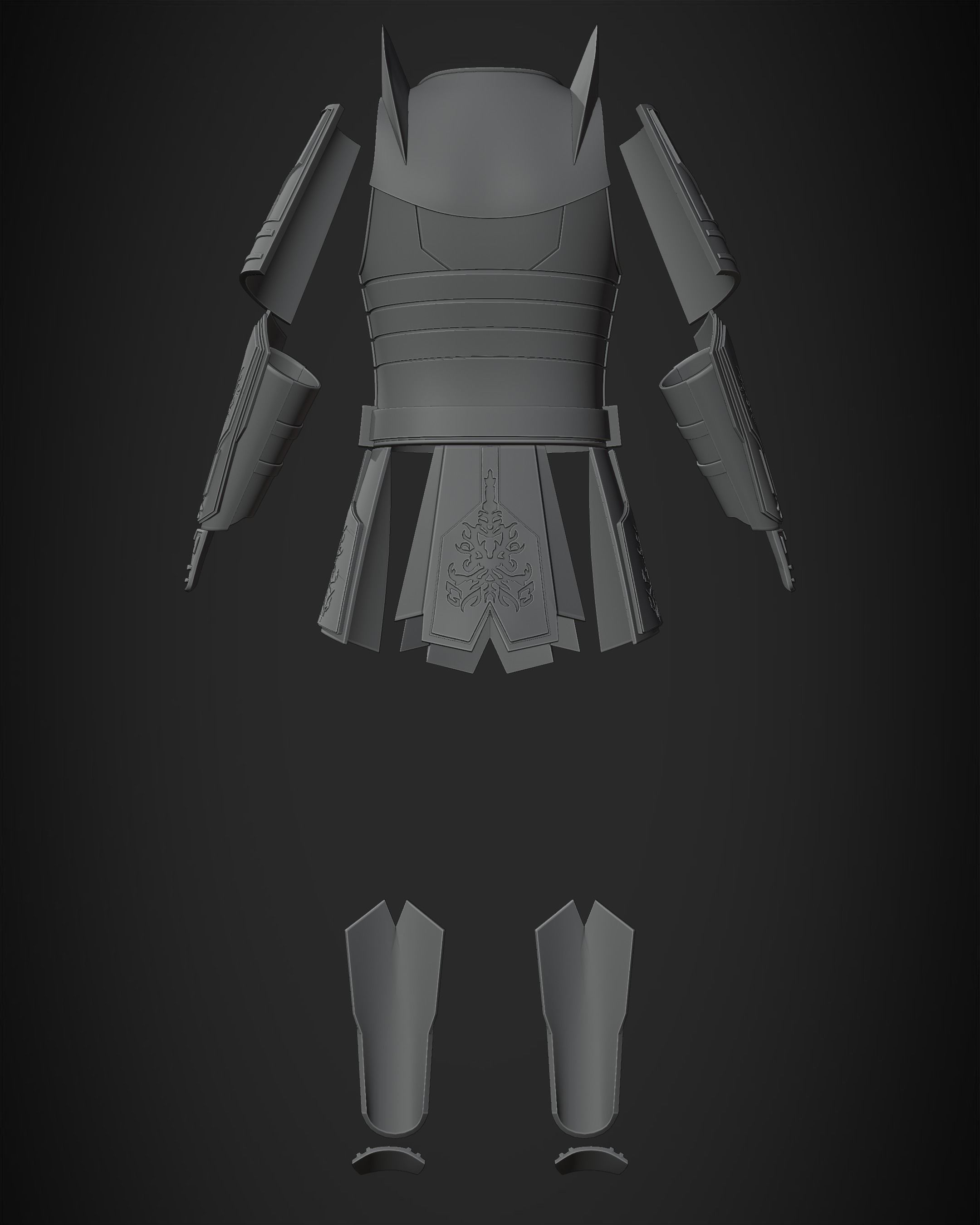 Star Wars Darth Bane Armor for Cosplay 3D model 3D printable | CGTrader