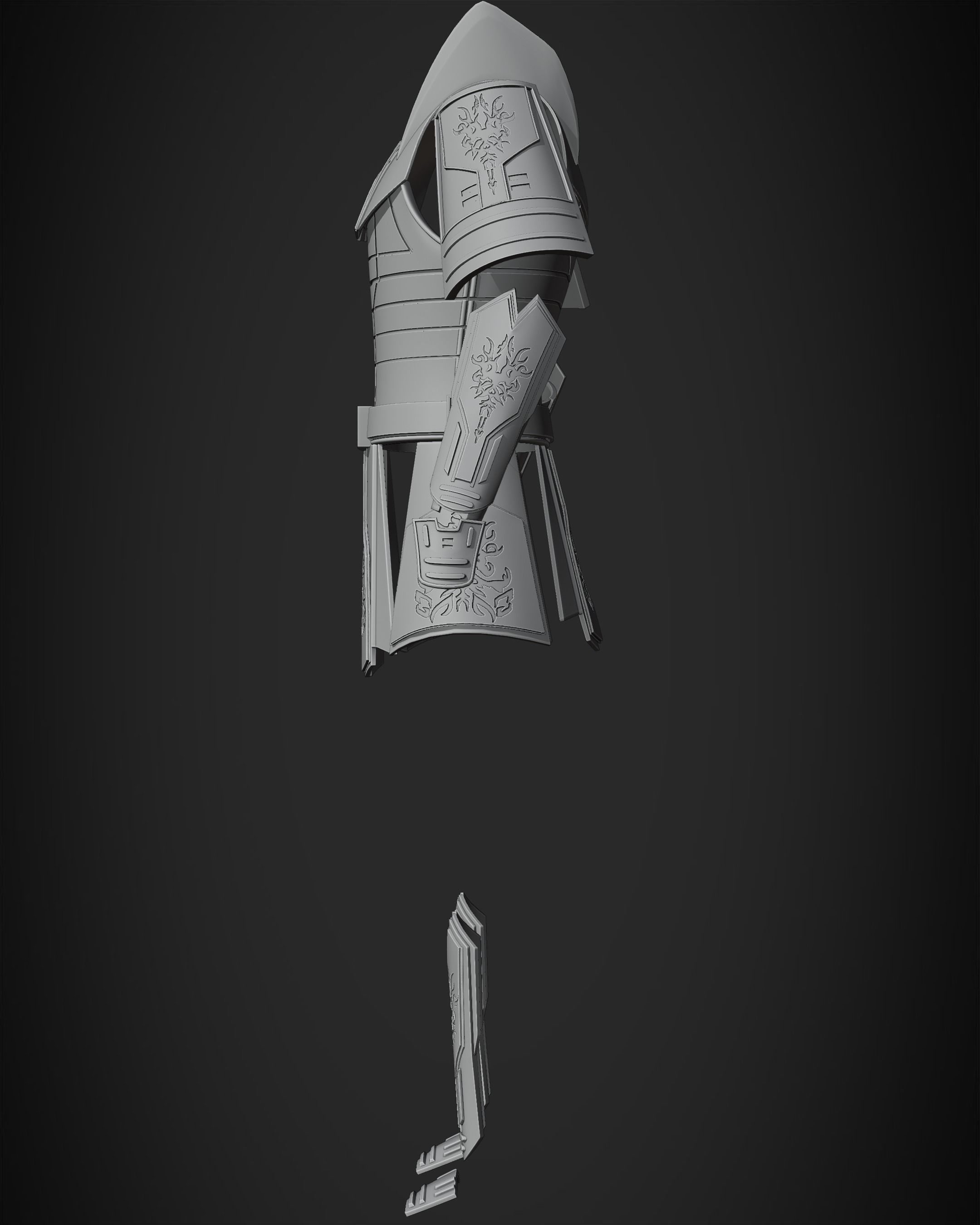 Star Wars Darth Bane Armor for Cosplay 3D model 3D printable | CGTrader