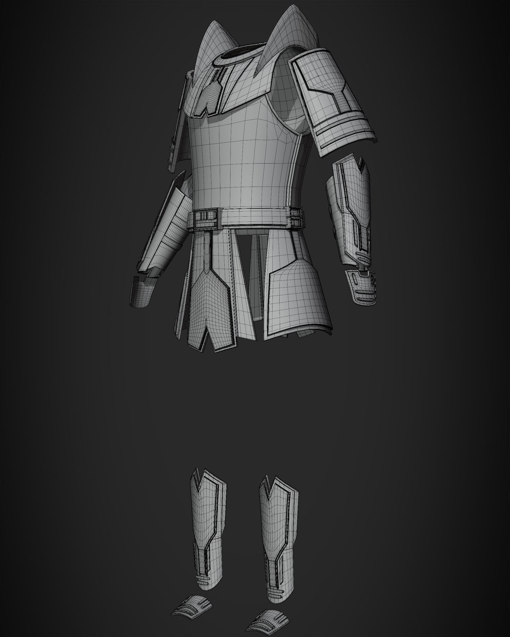 Star Wars Darth Bane Armor for Cosplay 3D model 3D printable | CGTrader