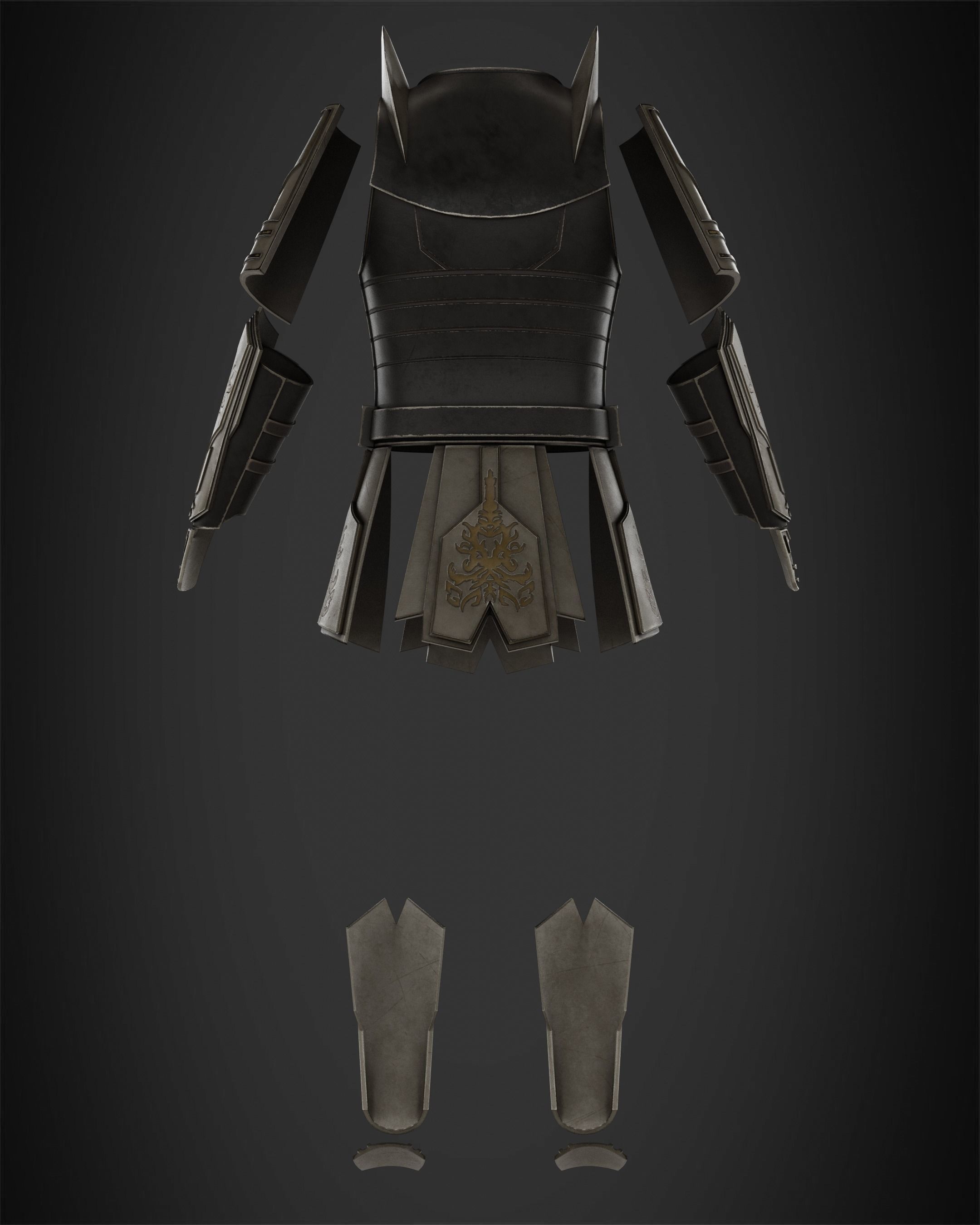 Star Wars Darth Bane Armor for Cosplay 3D model 3D printable | CGTrader