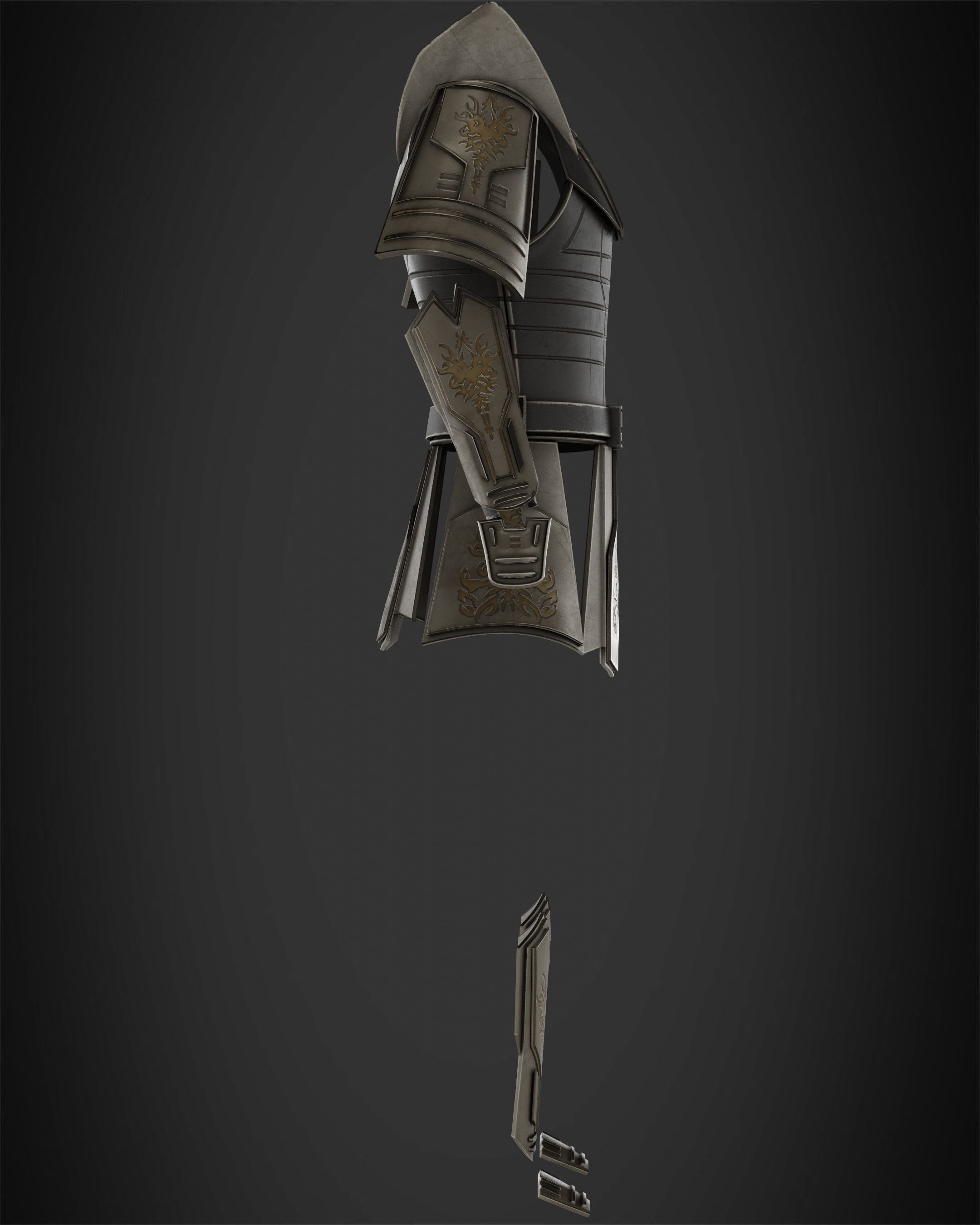 Star Wars Darth Bane Armor for Cosplay 3D model 3D printable | CGTrader