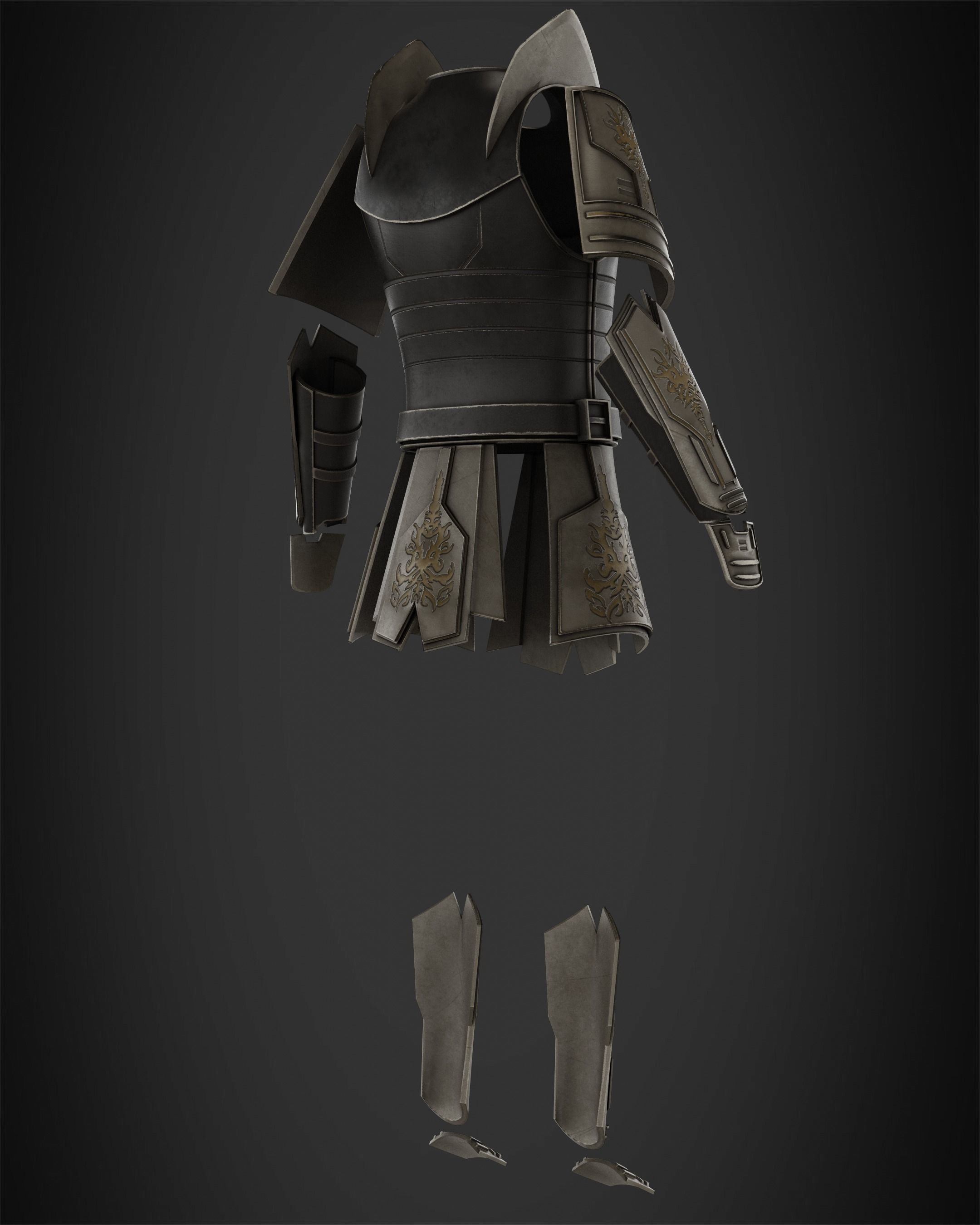 Star Wars Darth Bane Armor for Cosplay 3D model 3D printable | CGTrader