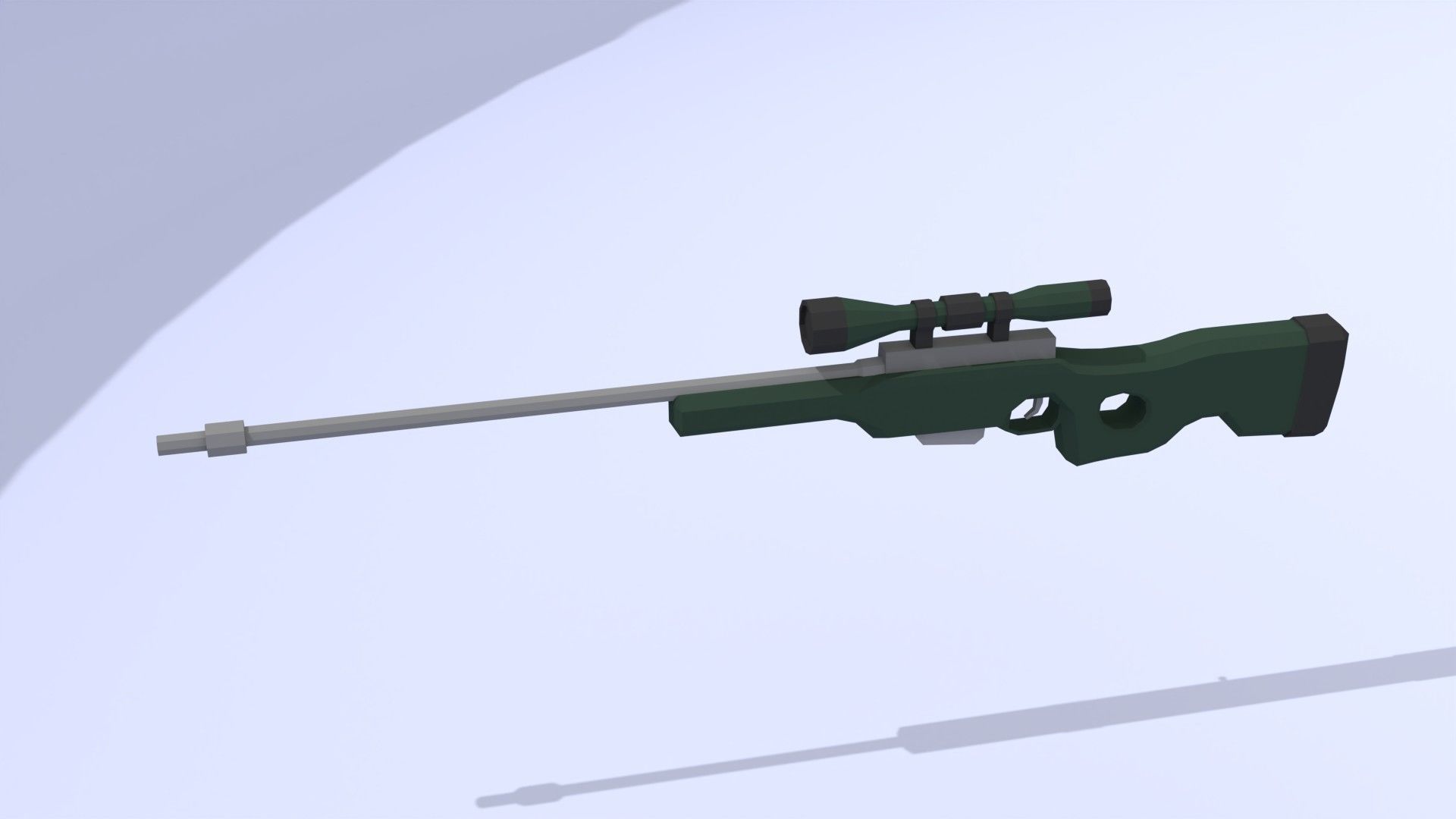 3D model Animated Guns Pack VR / AR / low-poly | CGTrader