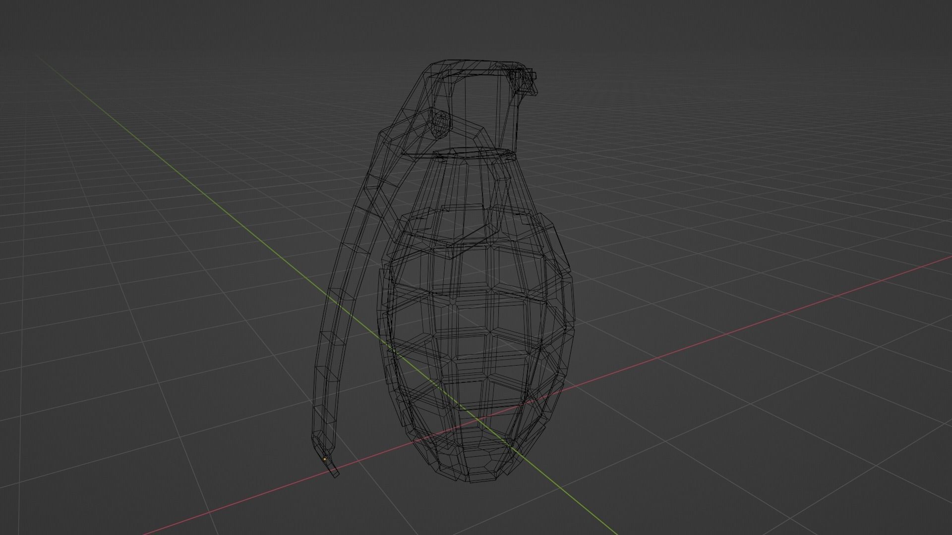 3D model Realistic grenade model VR / AR / low-poly | CGTrader