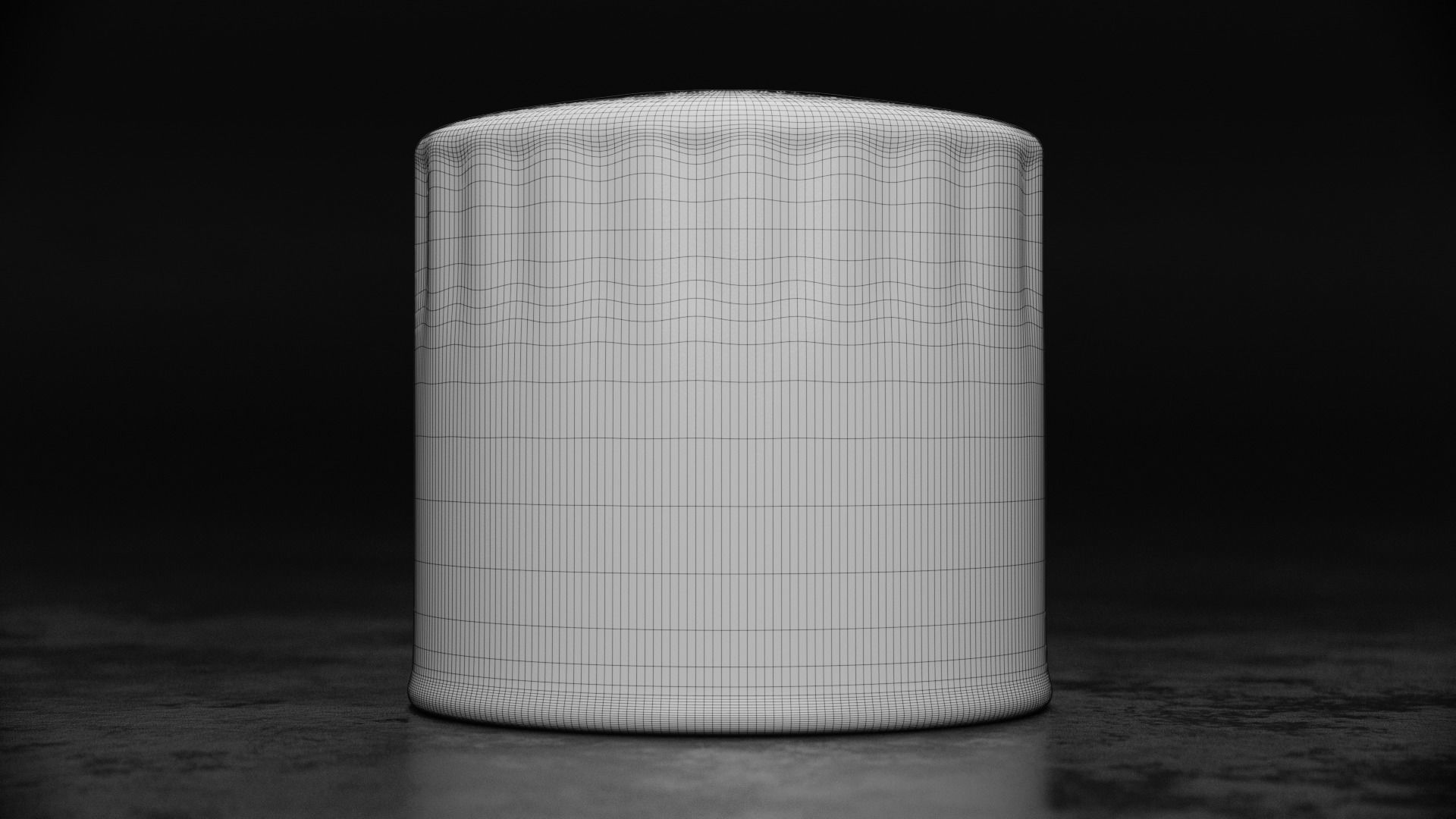 Car Filter Type C 3D model | CGTrader