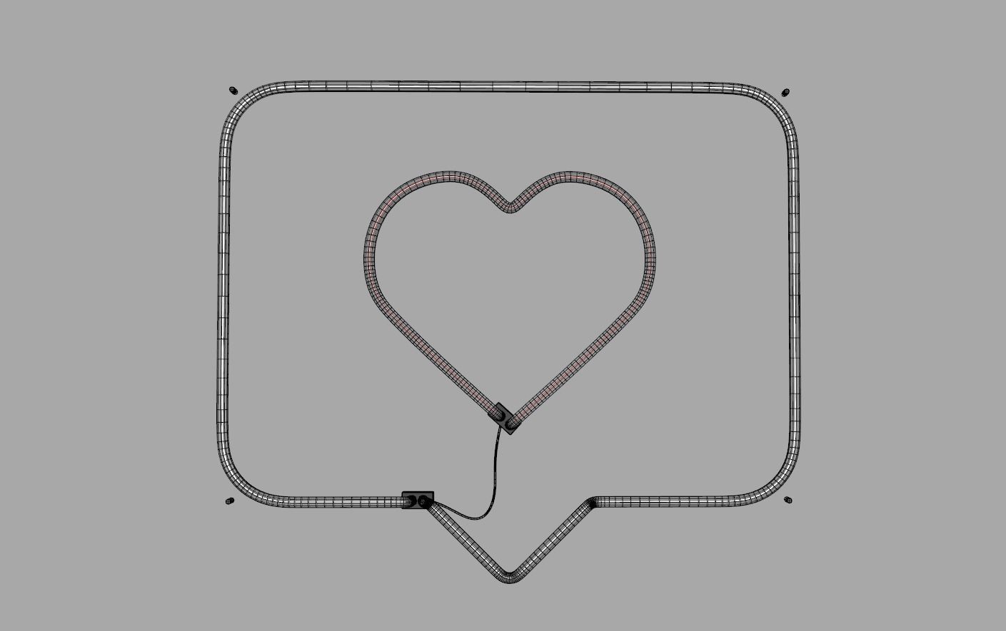 Like Icon - Neon Sign 3D model | CGTrader