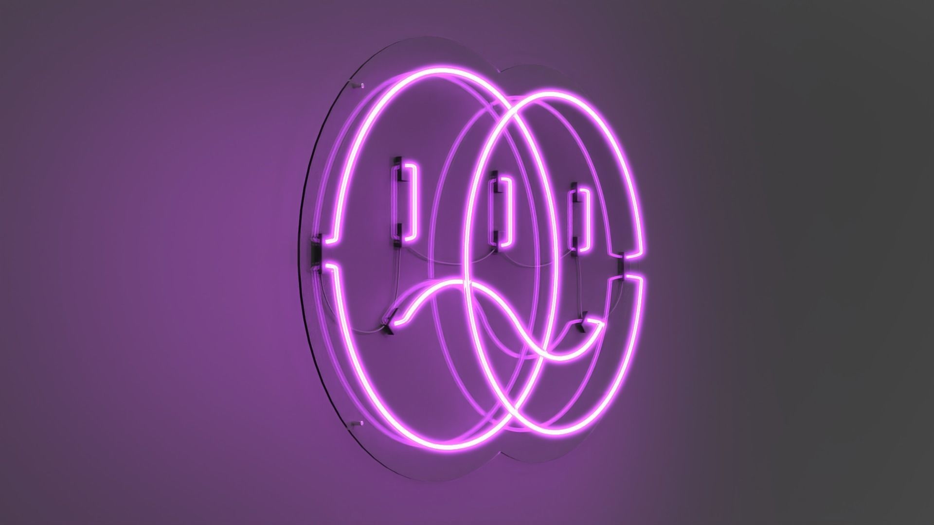 Sad Happy Faces - Neon Sign 3D model | CGTrader