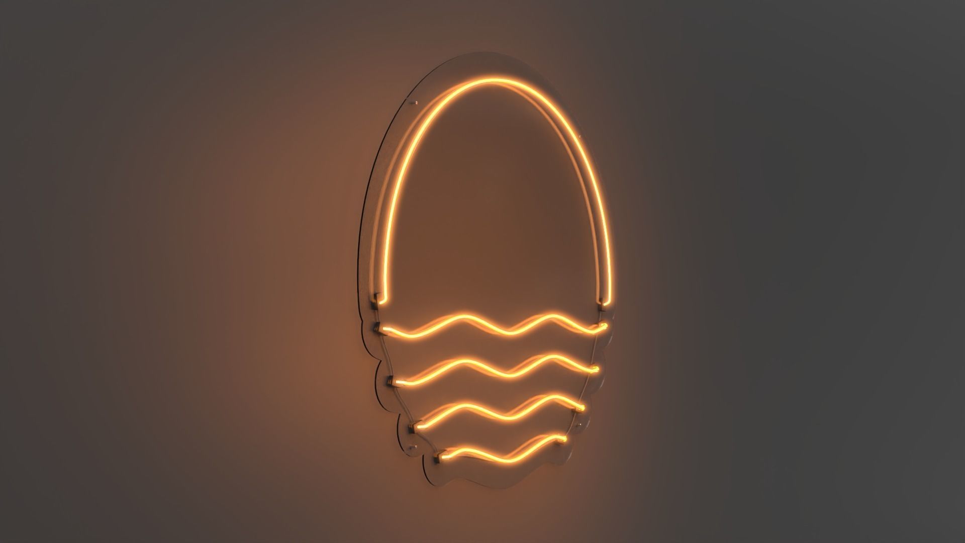 Sunset 1 - Neon Sign 3D model | CGTrader
