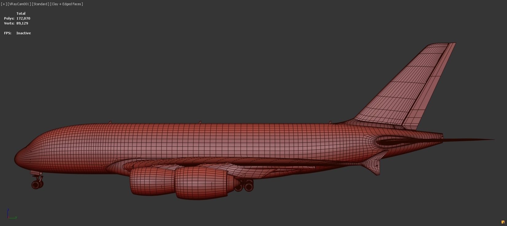 3D model Airplane VR / AR / low-poly | CGTrader