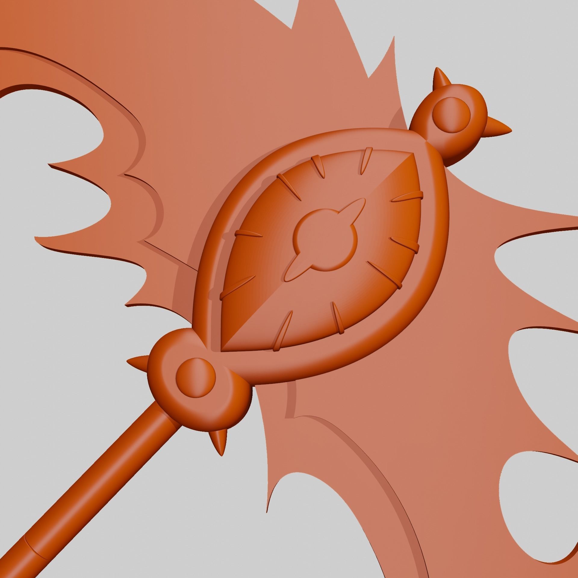 Amphibia darcy marcy cosplay scythe 3d model 3D model 3D printable ...