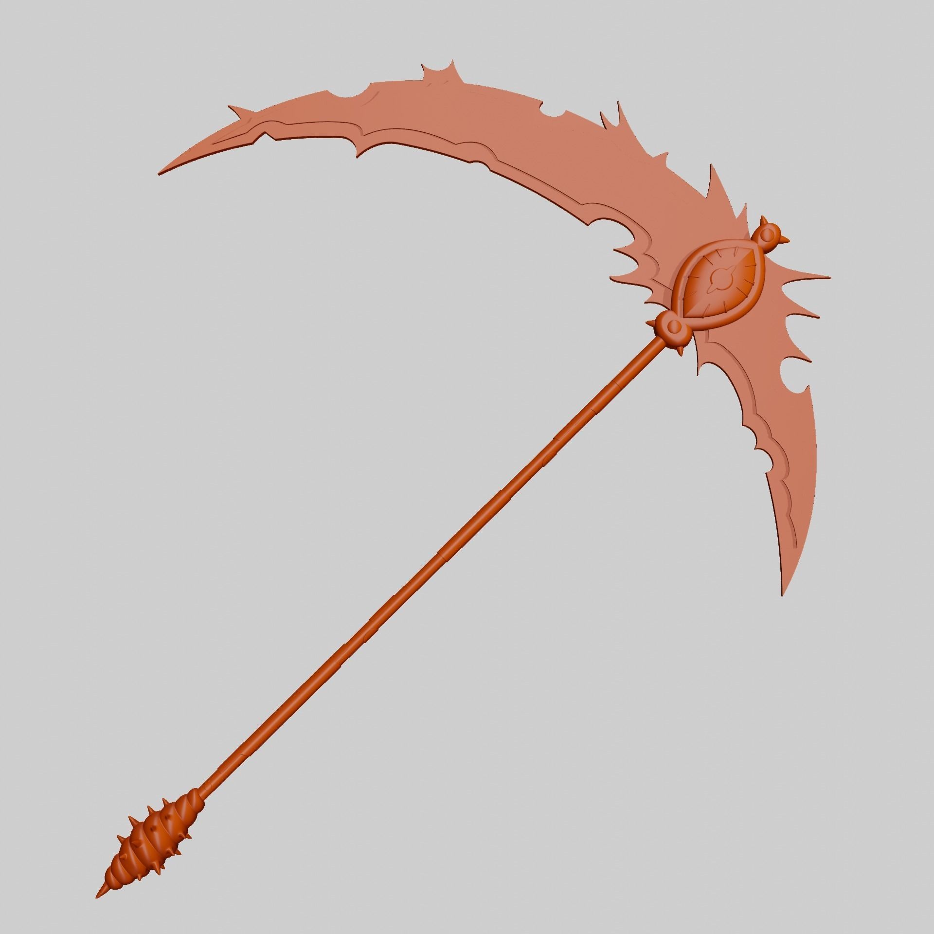 Amphibia darcy marcy cosplay scythe 3d model 3D model 3D printable ...