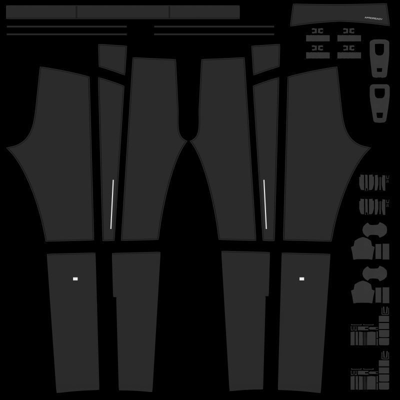 Men Long Tights 3D model | CGTrader