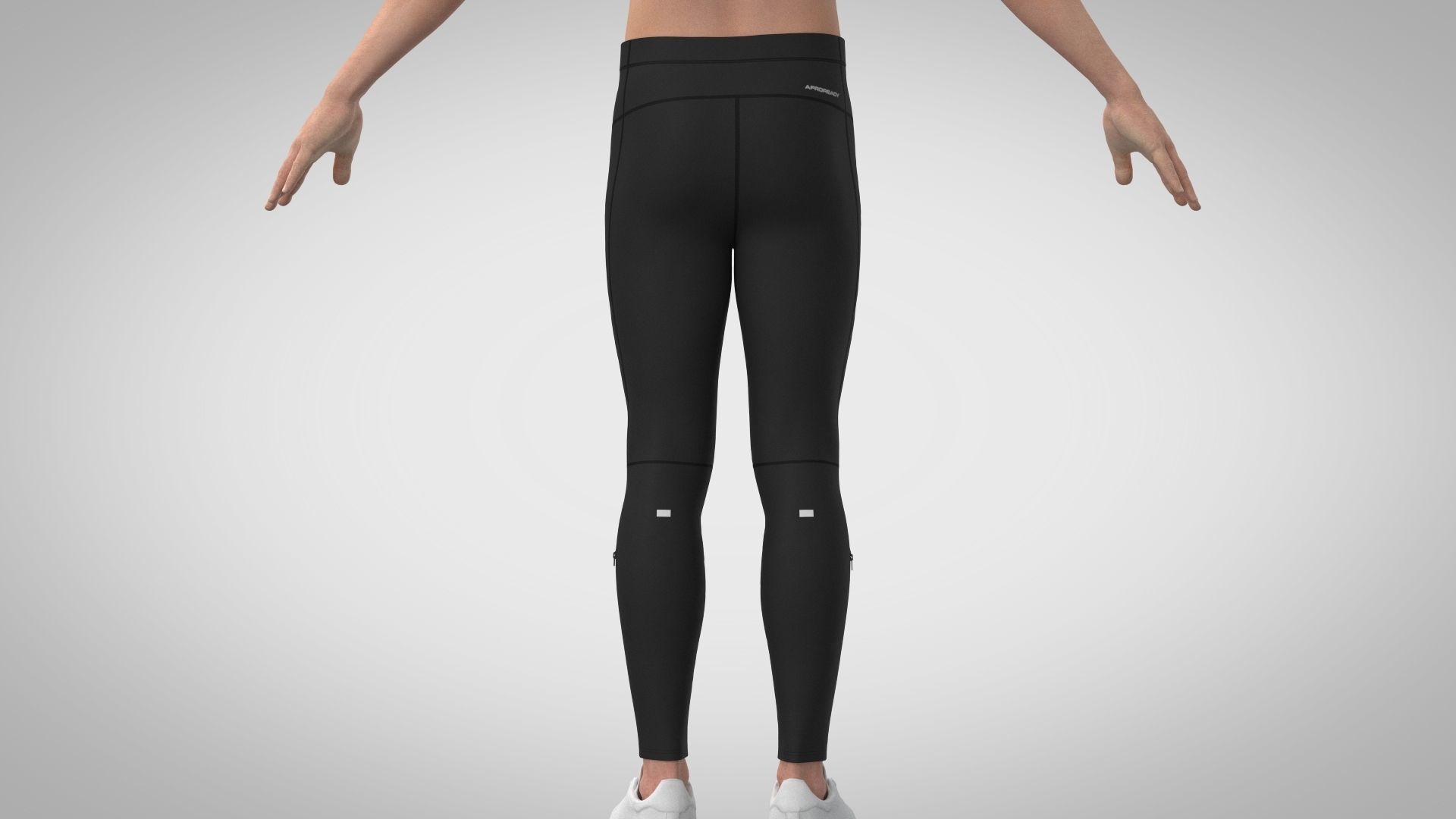 Men Long Tights 3D model | CGTrader