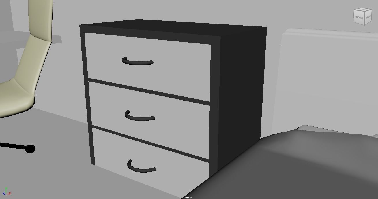 Low poly drawer stunning free VR / AR / low-poly 3D model | CGTrader