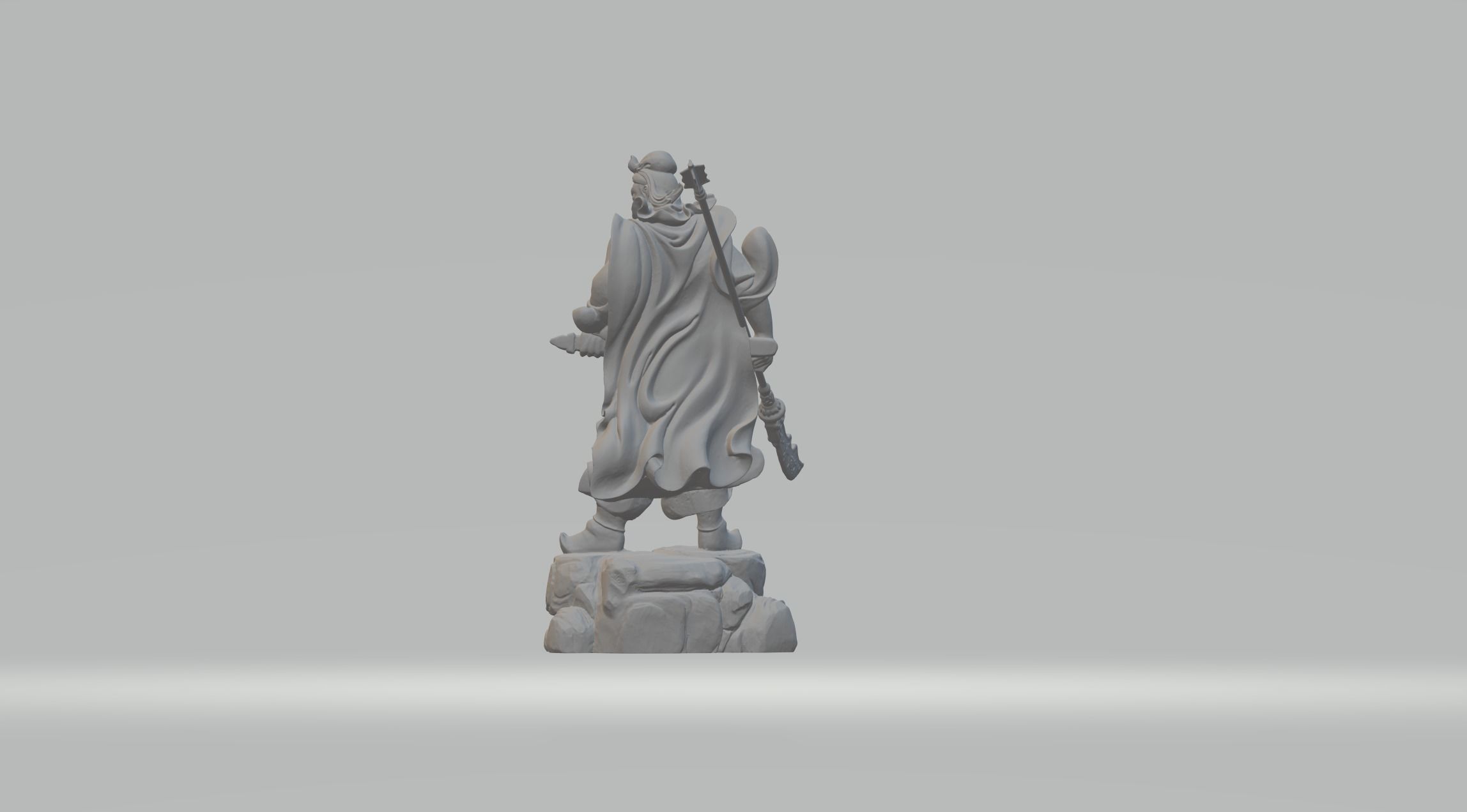 Guan Yu 3d Model 3d Printable Cgtrader