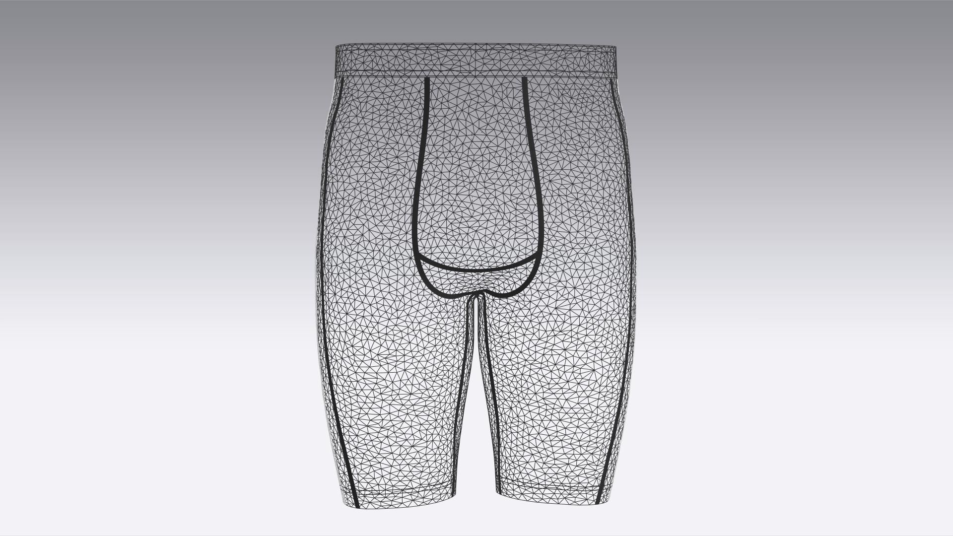 Men Short Tights 3D model | CGTrader