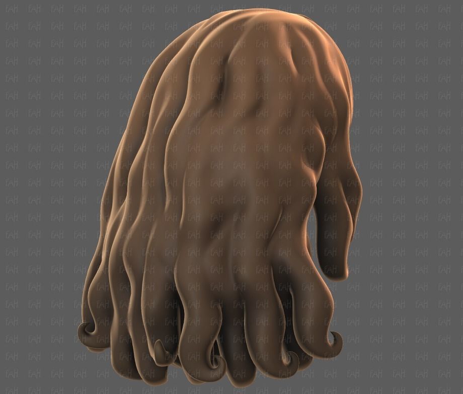 3D model Base Hair for girl V53 VR / AR / low-poly | CGTrader