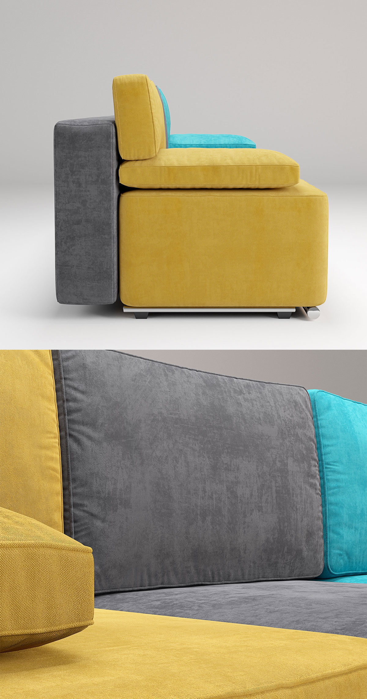 Sofa Javier Luna 3D model | CGTrader