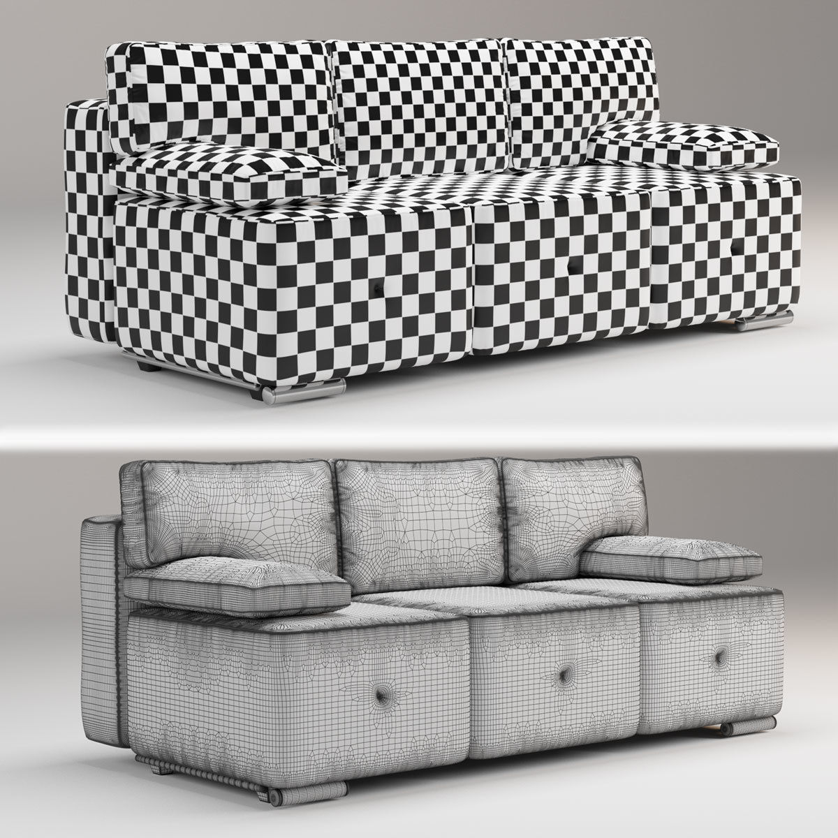 Sofa Javier Luna 3D model | CGTrader