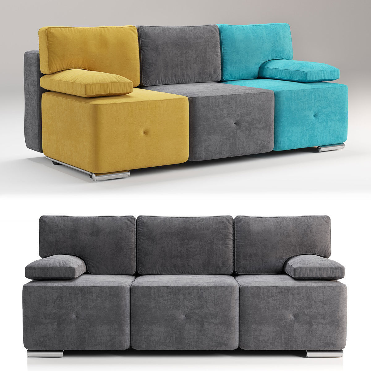 Sofa Javier Luna 3D model | CGTrader