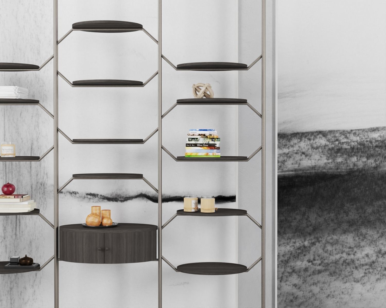 Bookcase 3D model | CGTrader