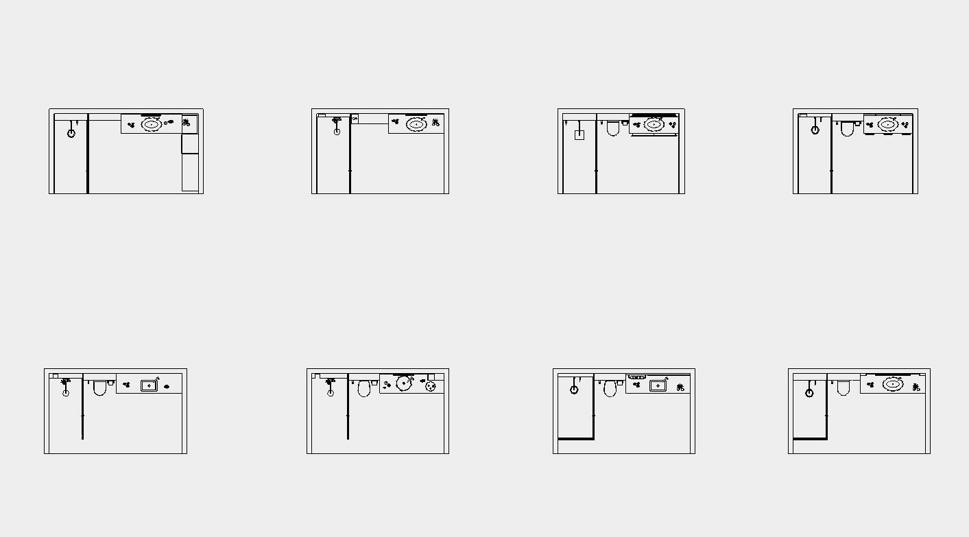 Bathroom design revit family 3D model | CGTrader