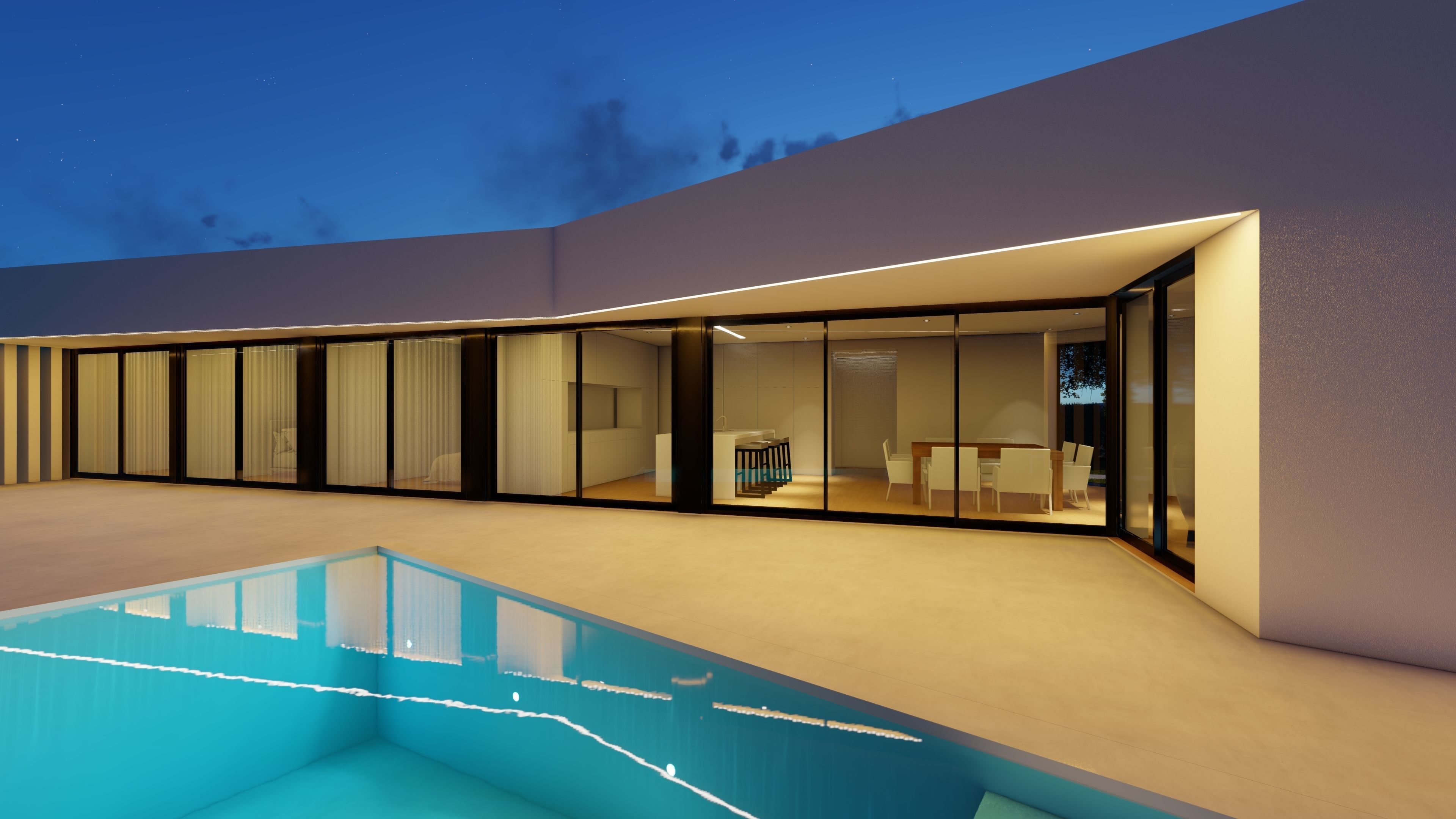 Minimalist and personal House 3D model | CGTrader