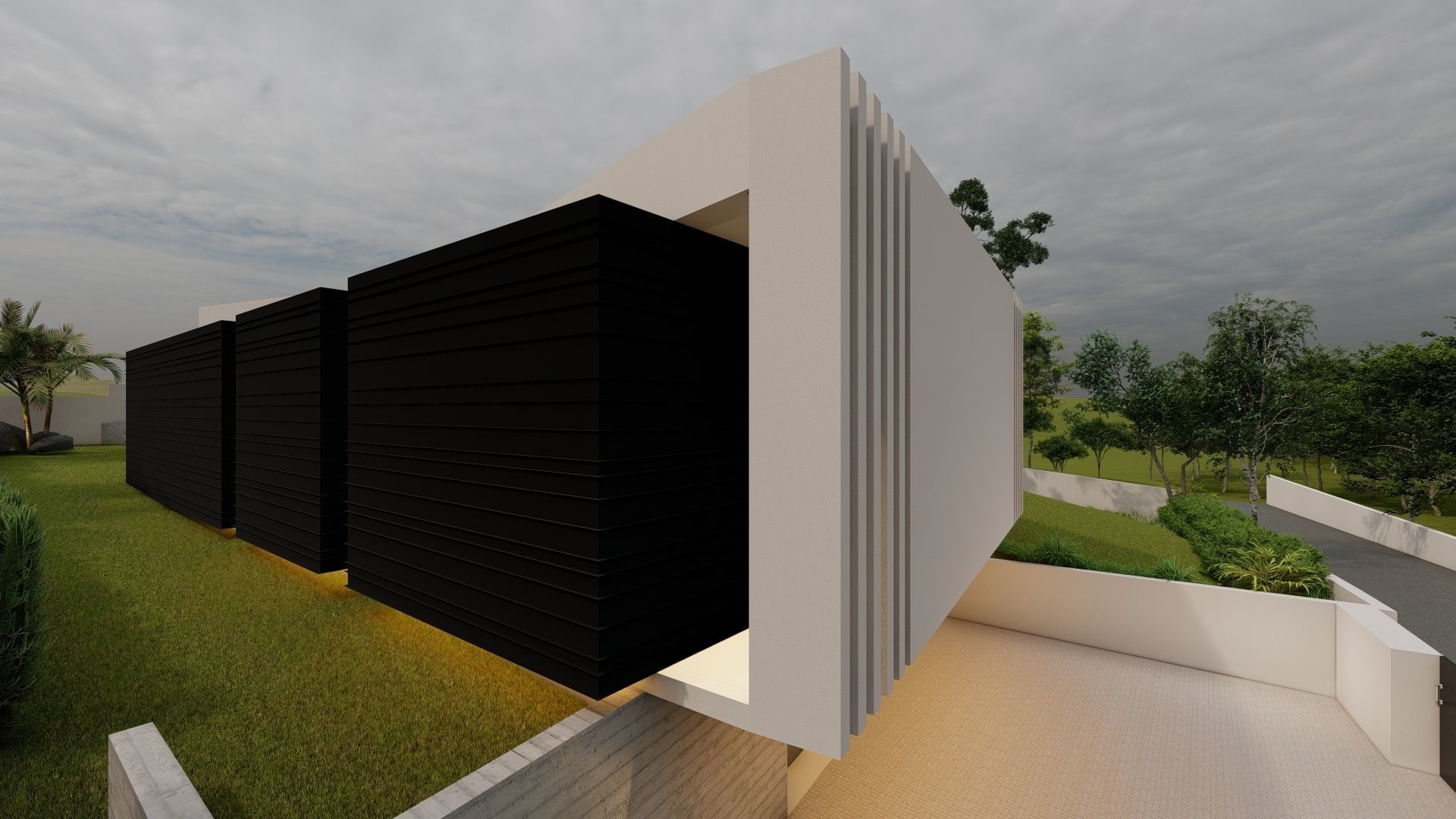 Minimalist and personal House 3D model | CGTrader