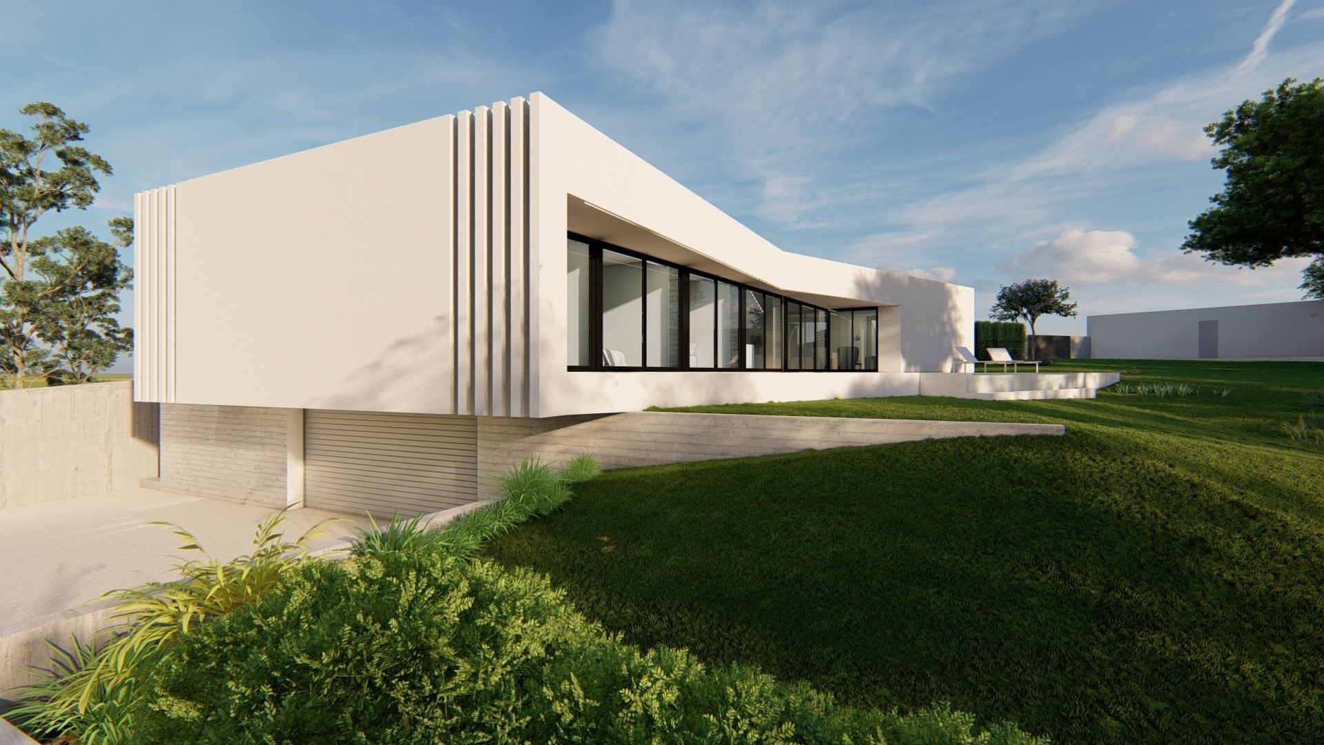 Minimalist and personal House 3D model | CGTrader