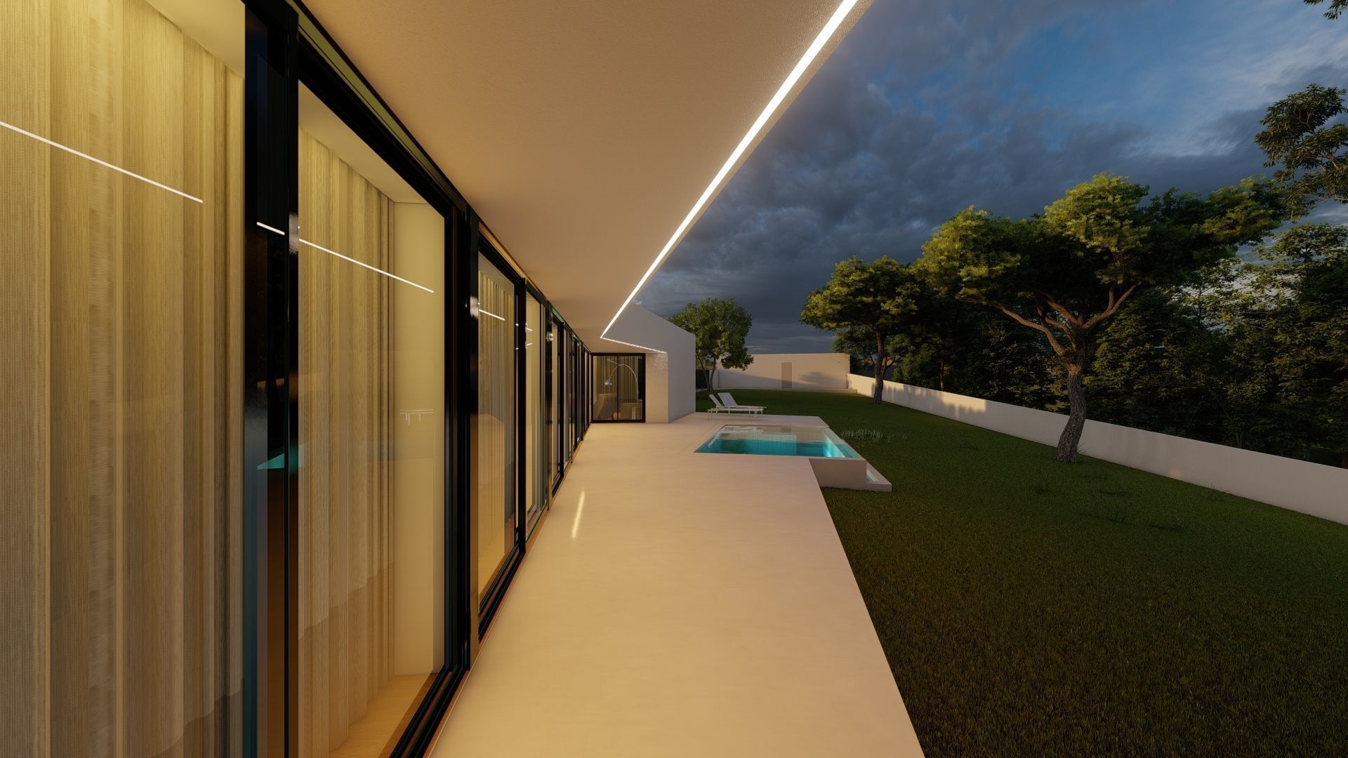 Minimalist and personal House 3D model | CGTrader