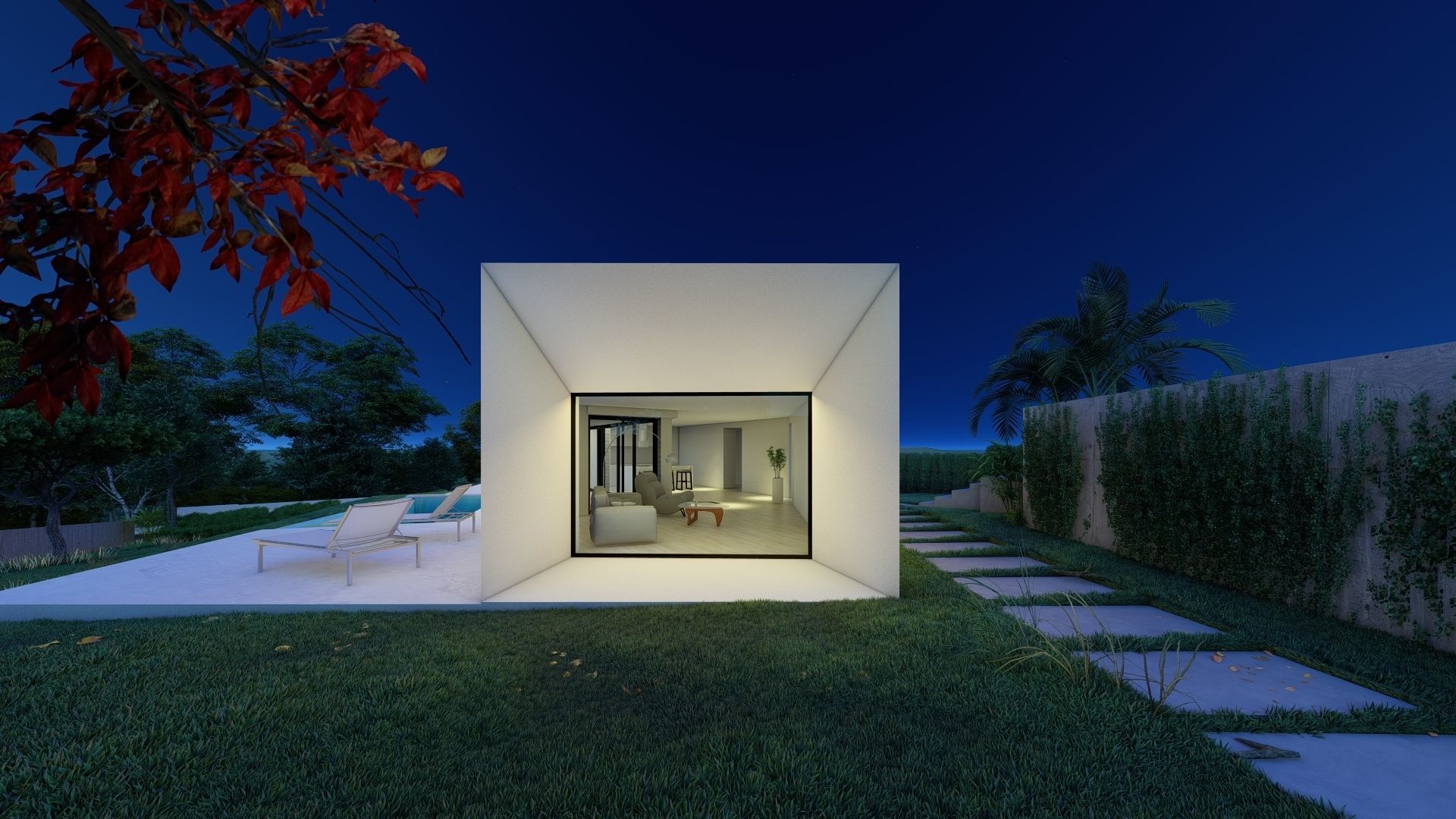 Minimalist and personal House 3D model | CGTrader