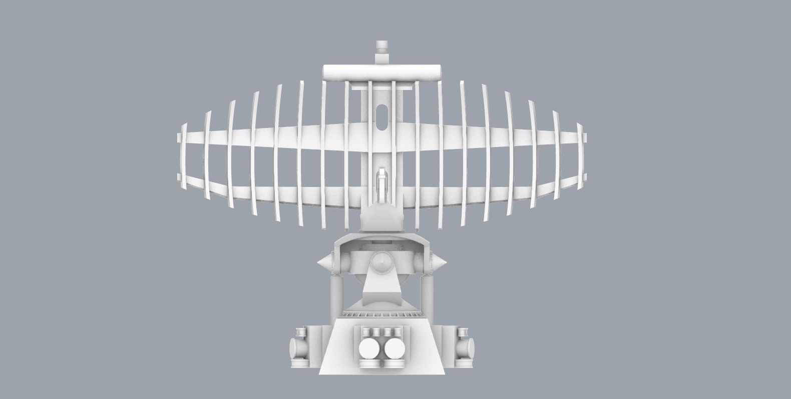 3D model Radar AN SPQ DA 08 VR / AR / low-poly | CGTrader