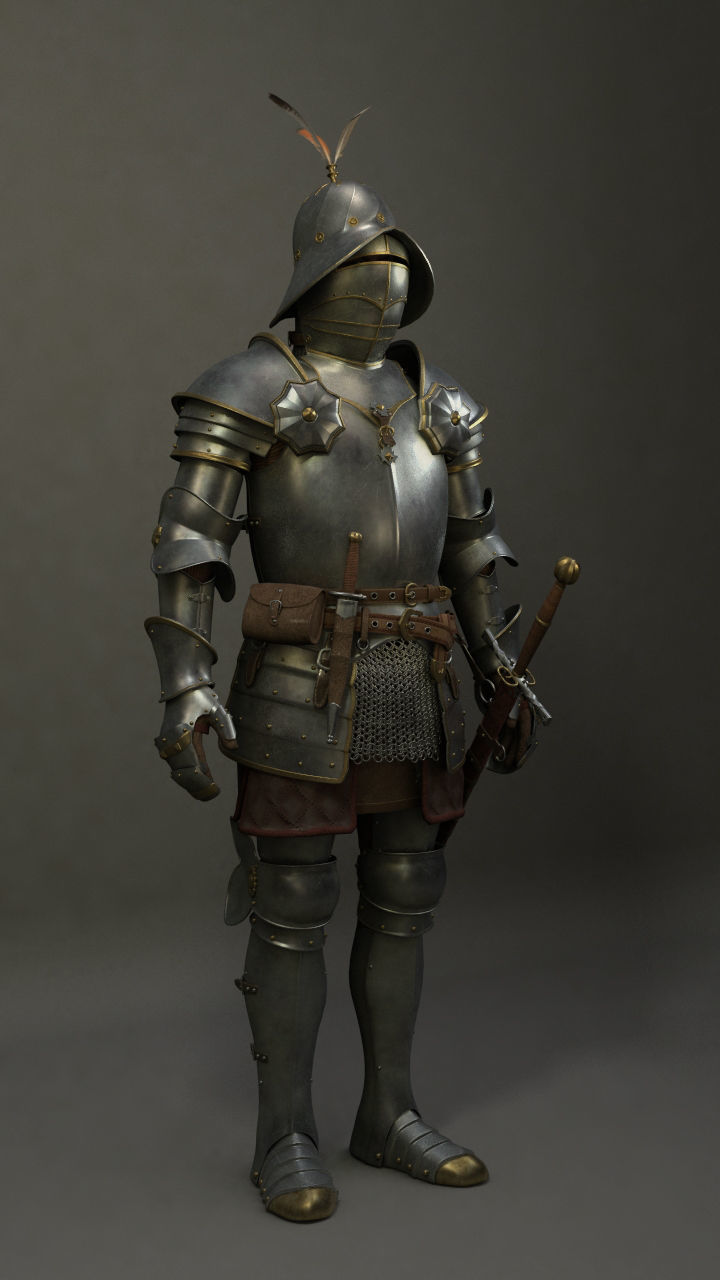 Knight 3D model | CGTrader