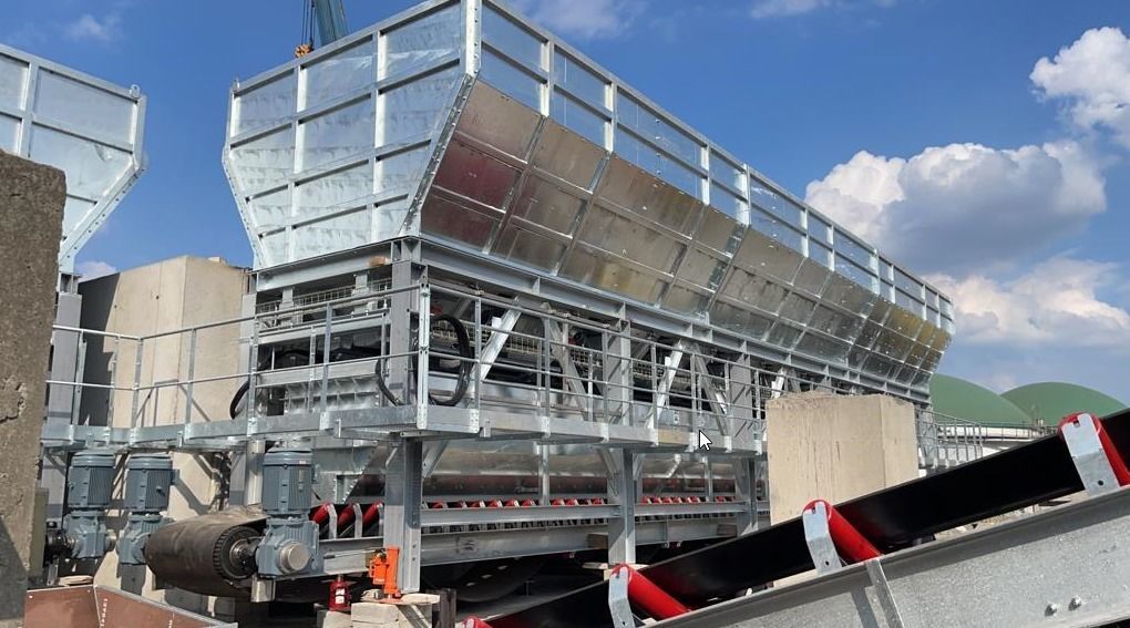 Concrete batching plant hopper feeders 200Ton-Hour 3D model | CGTrader