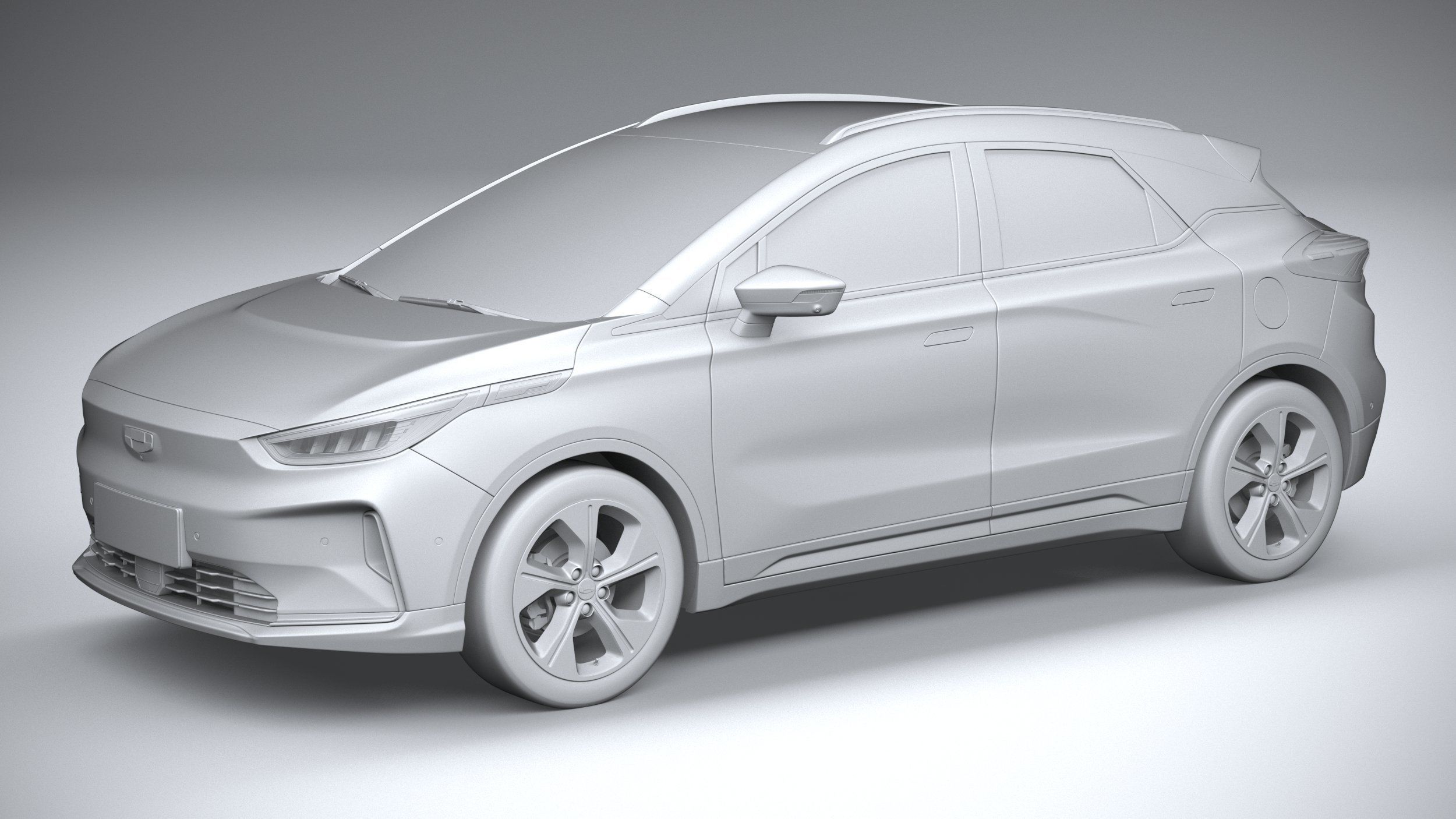 Geely Geometry C 2024 3D model | CGTrader