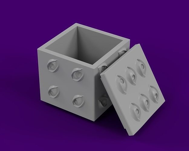JUJUTSU KAISEN GOJO SATORU PRISON REALM GOKUMONKYO BOX STASH 3D model ...